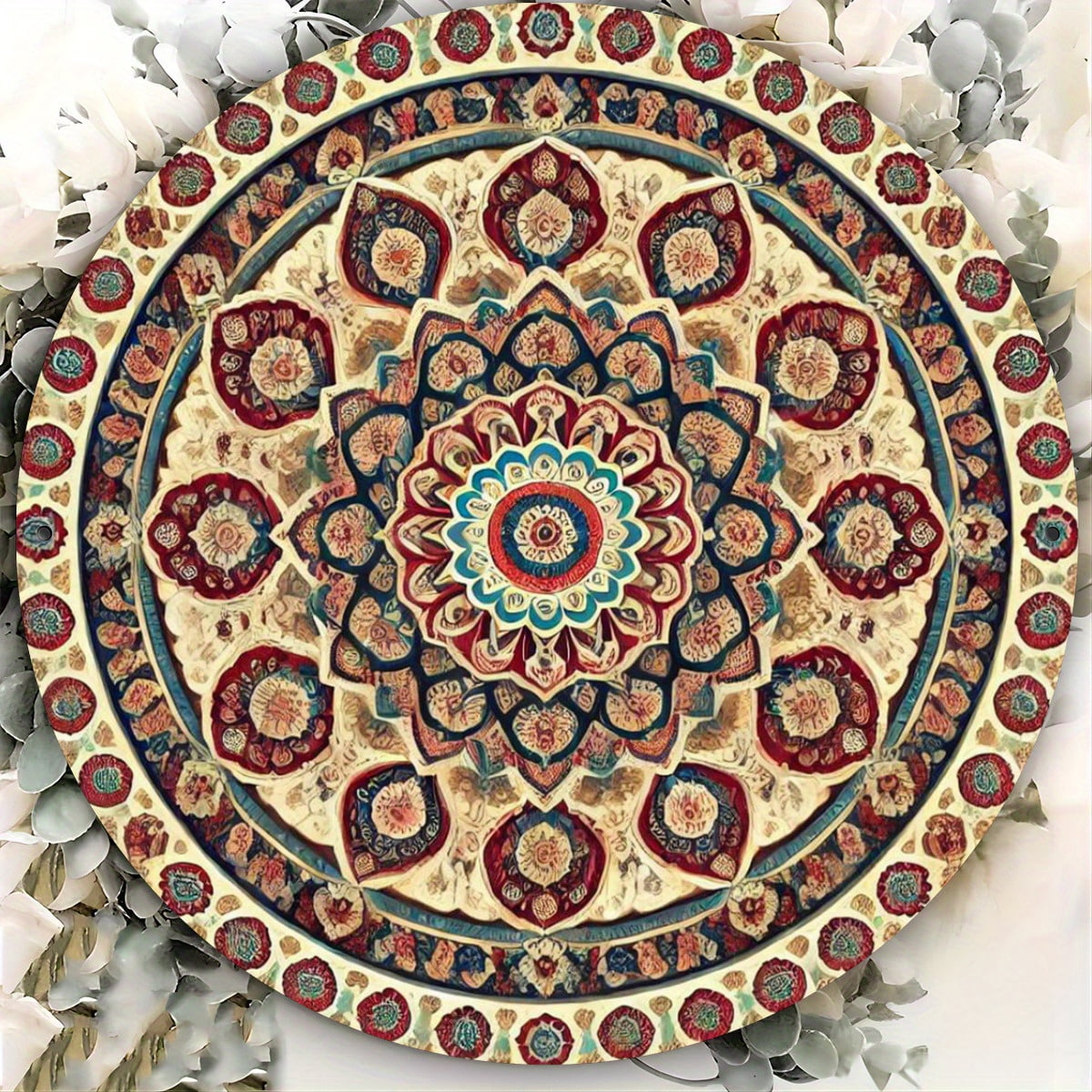 HELLOYOUNG Vintage 8x8 Inch Round Tin Sign, Rustproof Metal Wall Art ...