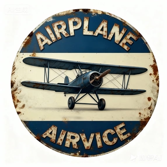 HELLOYOUNG Vintage Bicycle Wall Decor - Rustic Metal Tin Sign, Weather ...