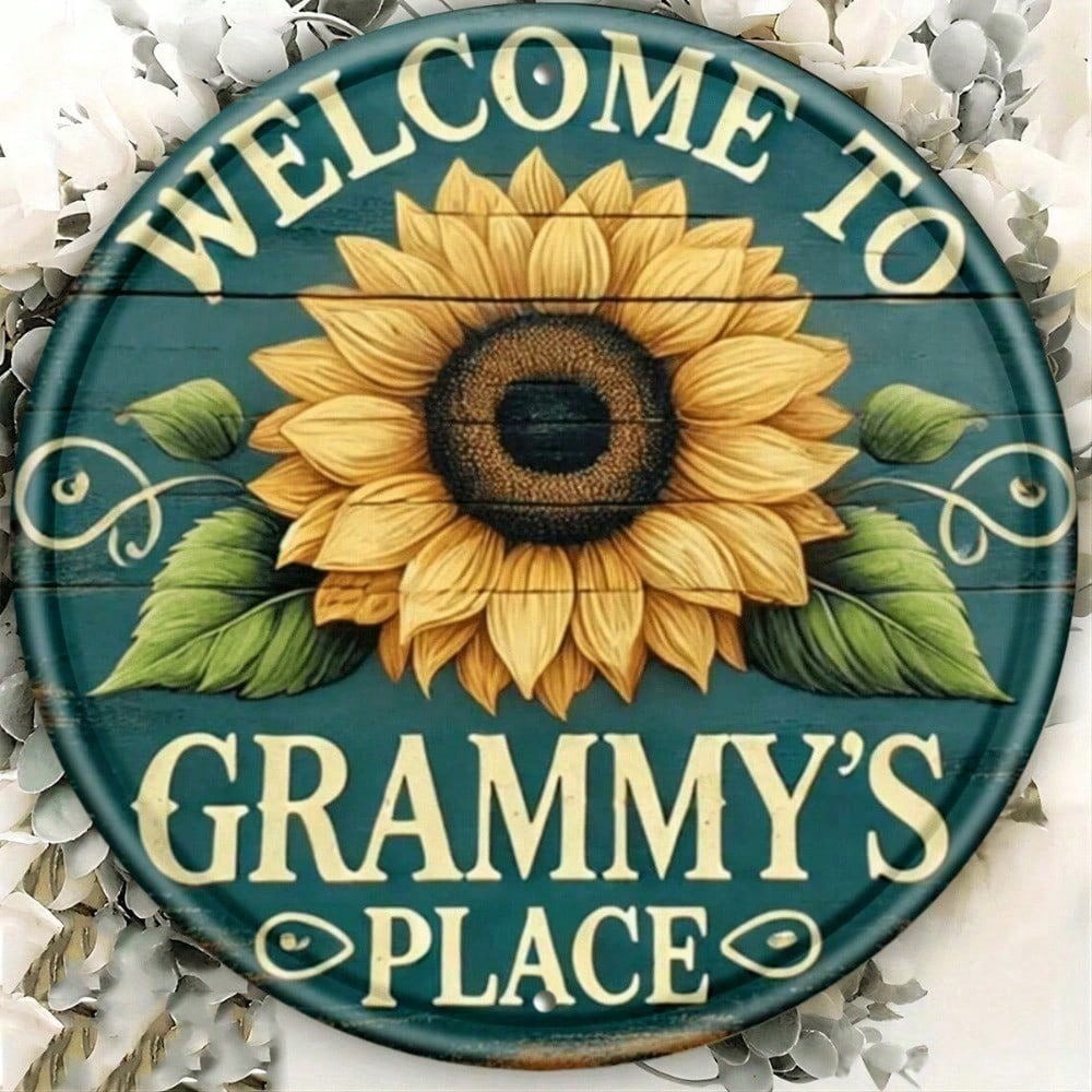 HELLOYOUNG Vintage Metal Wall Sign Retro Tin Sign Decor, Rustic Kitchen ...