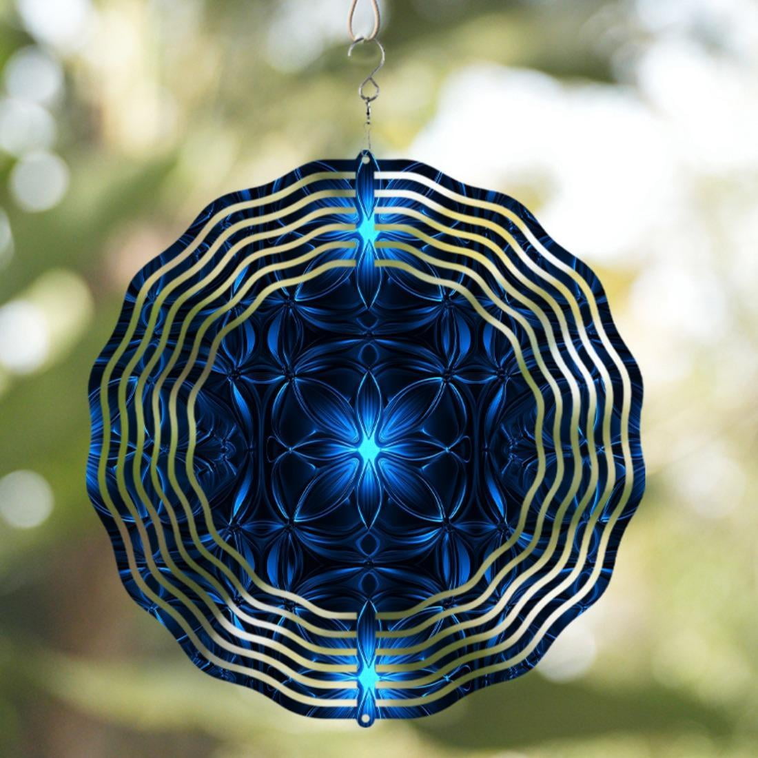 HELLOYOUNG Wind Chime Outdoor, 10 Inch Large Metal Wind Chime for ...