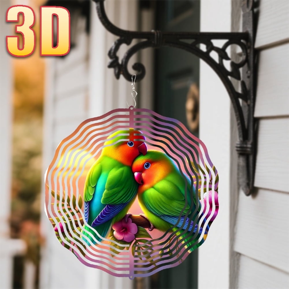 HELLOYOUNG Wind Chimes Outdoor Indoor，Wind Spinner Mandala Wind Chime ...