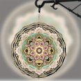 HELLOYOUNG Wind Spinner for Garden 2D Metal Mandala Outdoor Decor ...