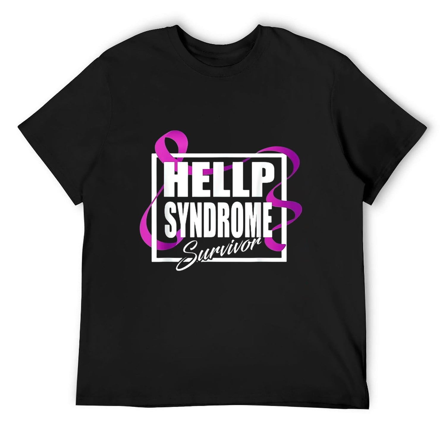 HELLP Syndrome Survivor T-Shirt Black 4X-Large - Walmart.com