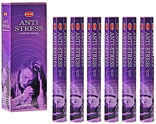 HEM Anti Stress 100 Incense Sticks (5 x 20 stick packs) - Walmart.com