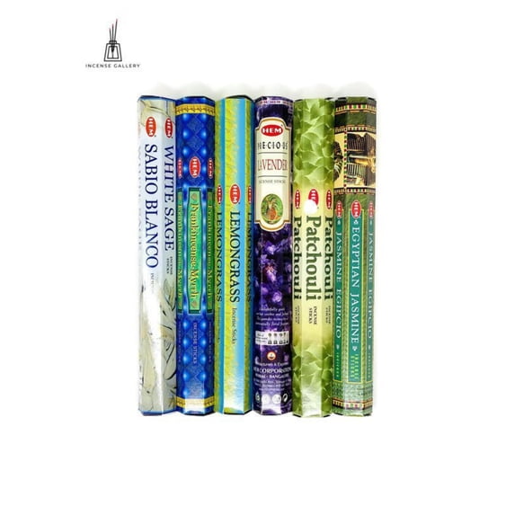 HEM Assorted Best Sellers Incense Stick | 6 Packs | 120 Sticks ...