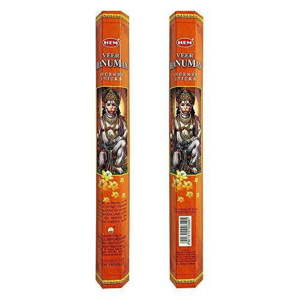 HEM Veer Hanuman Incense Sticks Agarbatti Masala - Pack of 20 Sticks ...