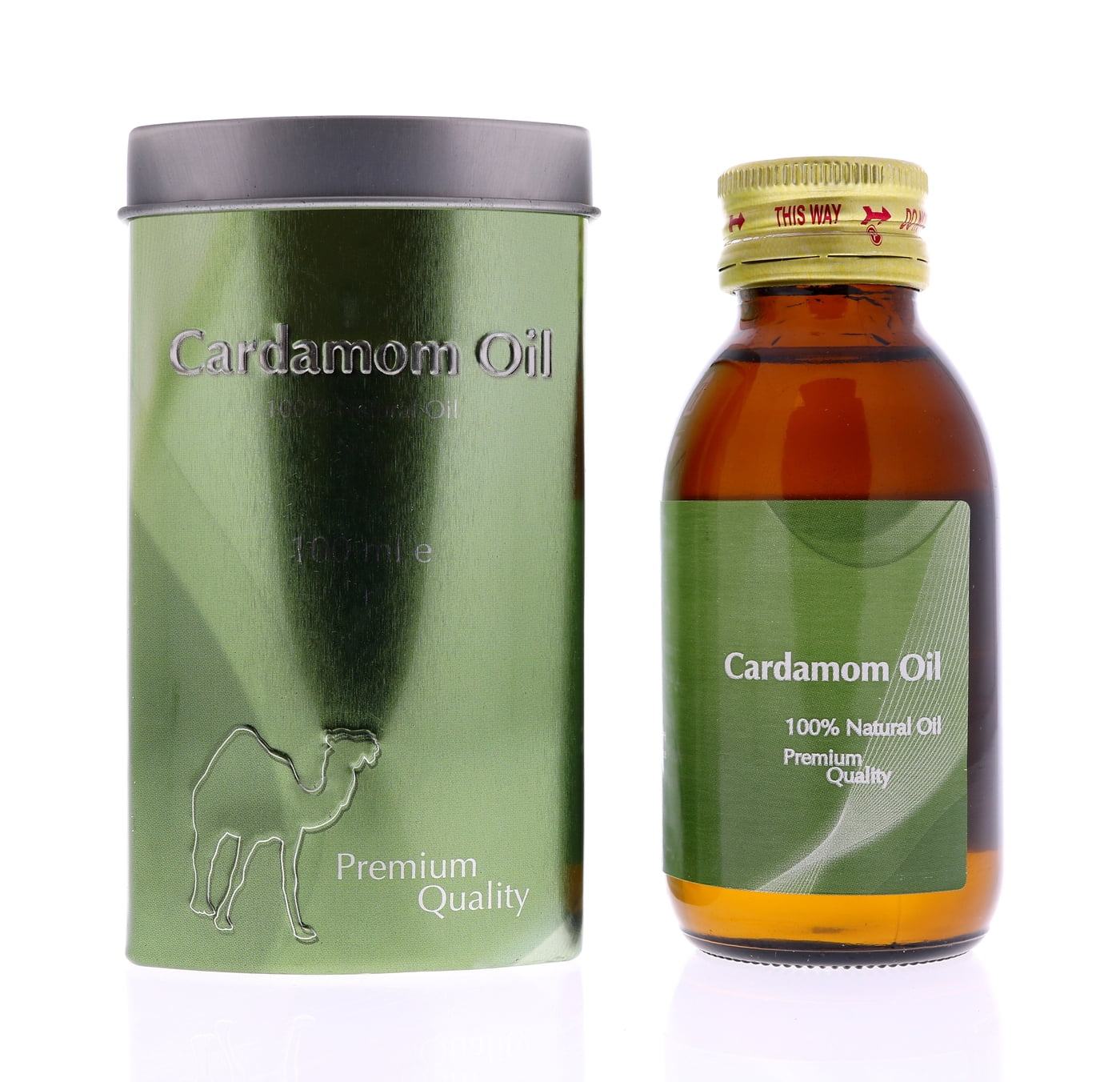 HEMANI Cardamom Oil 100mL (3.4 OZ) Natural, Cold-Pressed Oil - Walmart.com