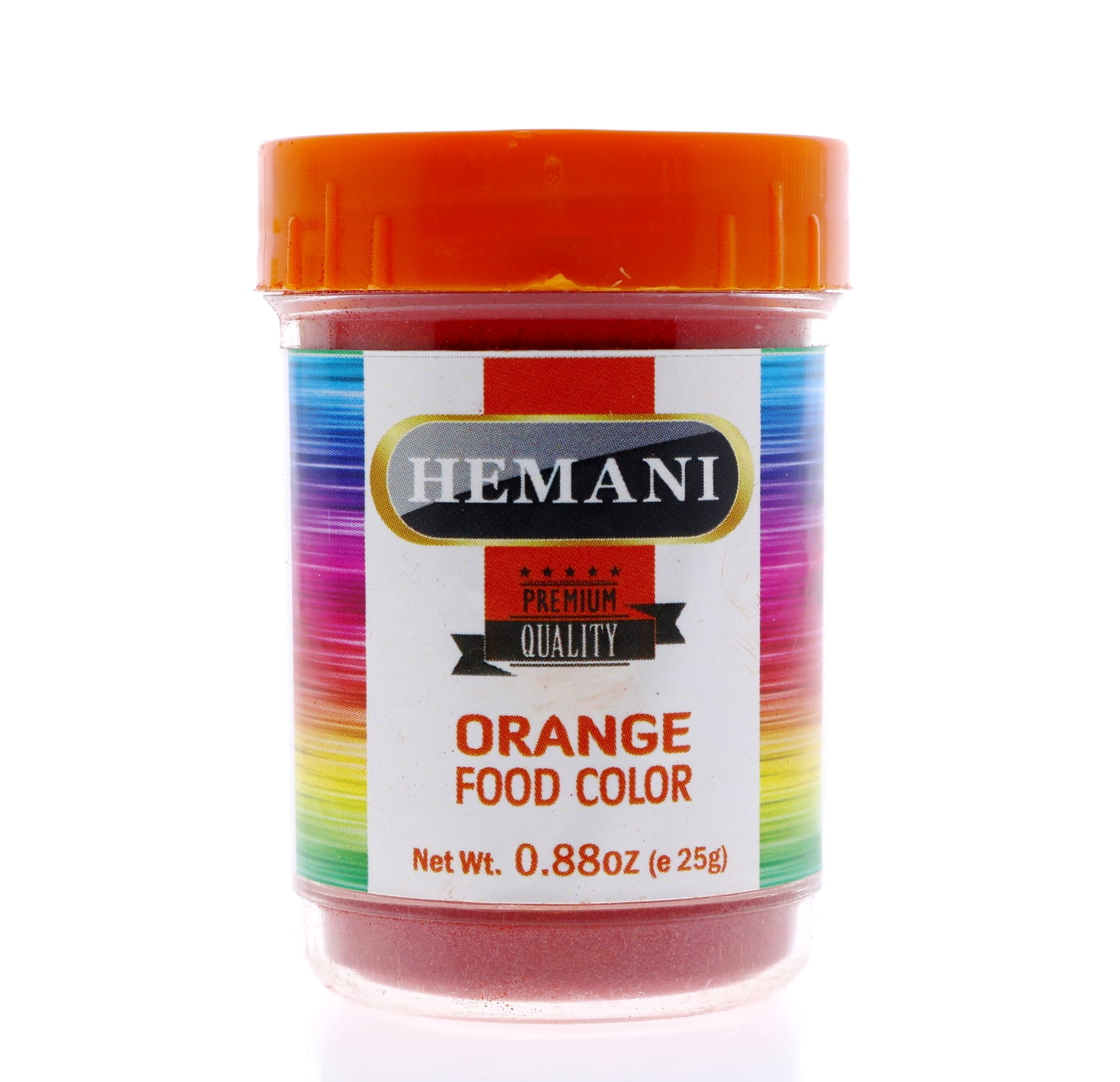 HEMANI Orange Food Color Powder 0.88 OZ (25g) - For Cooking & Baking ...