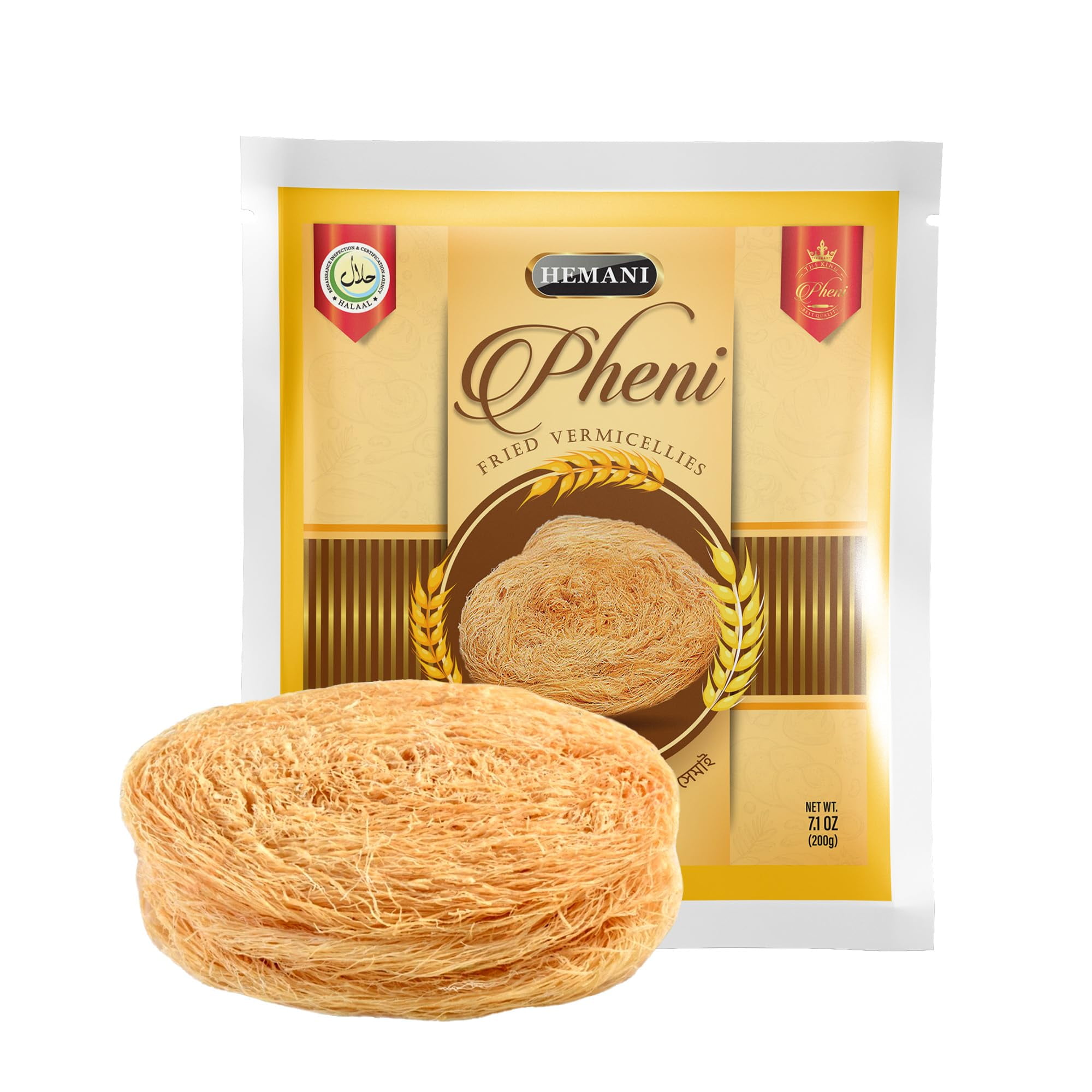 HEMANI Pheni 200g - DEF29 Fried Vermicellies, Lachcha Semai, Crispy ...