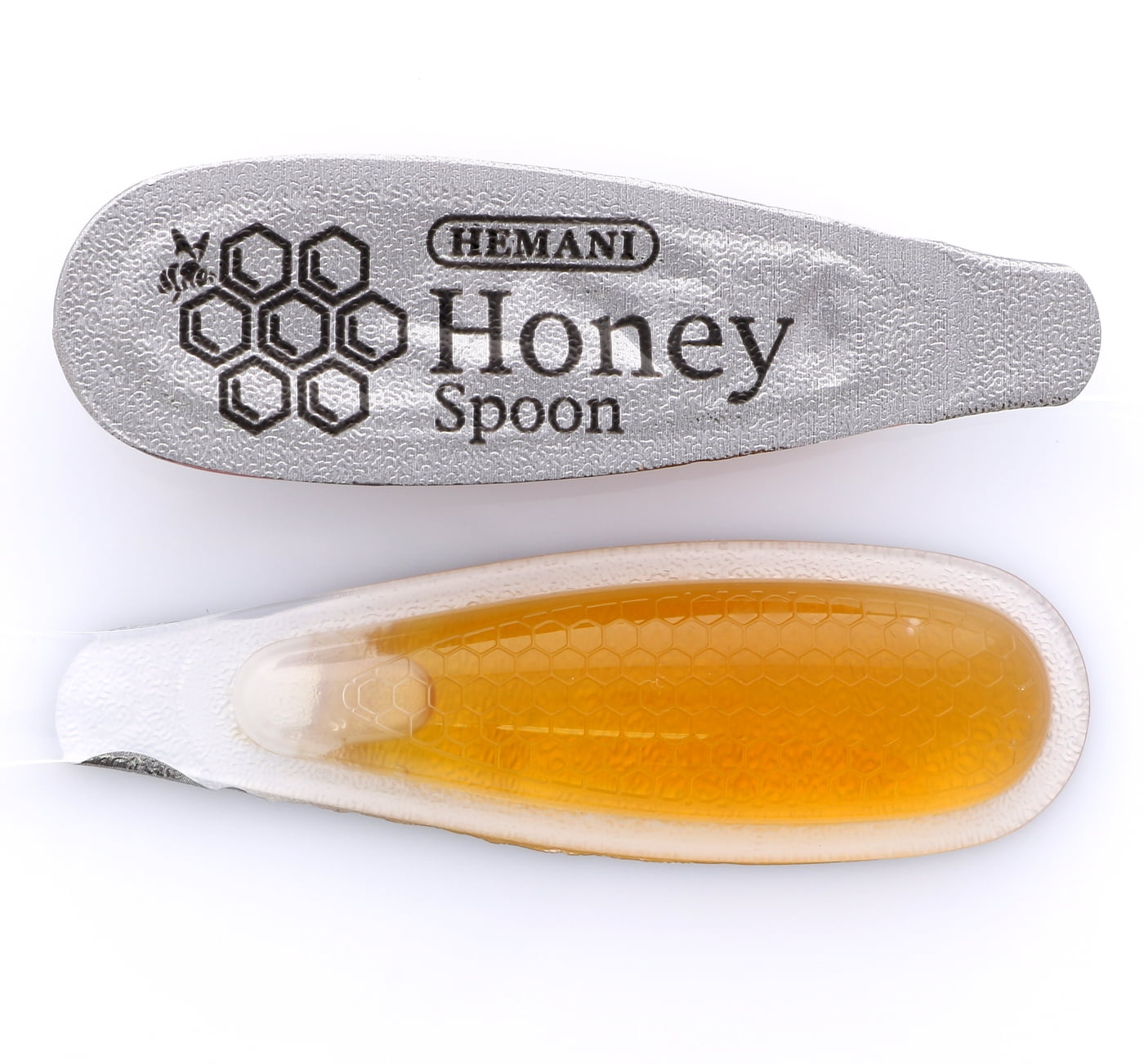 HEMANI Pure Honey Spoon - Natural Sweetener & Stirrer - Individual ...