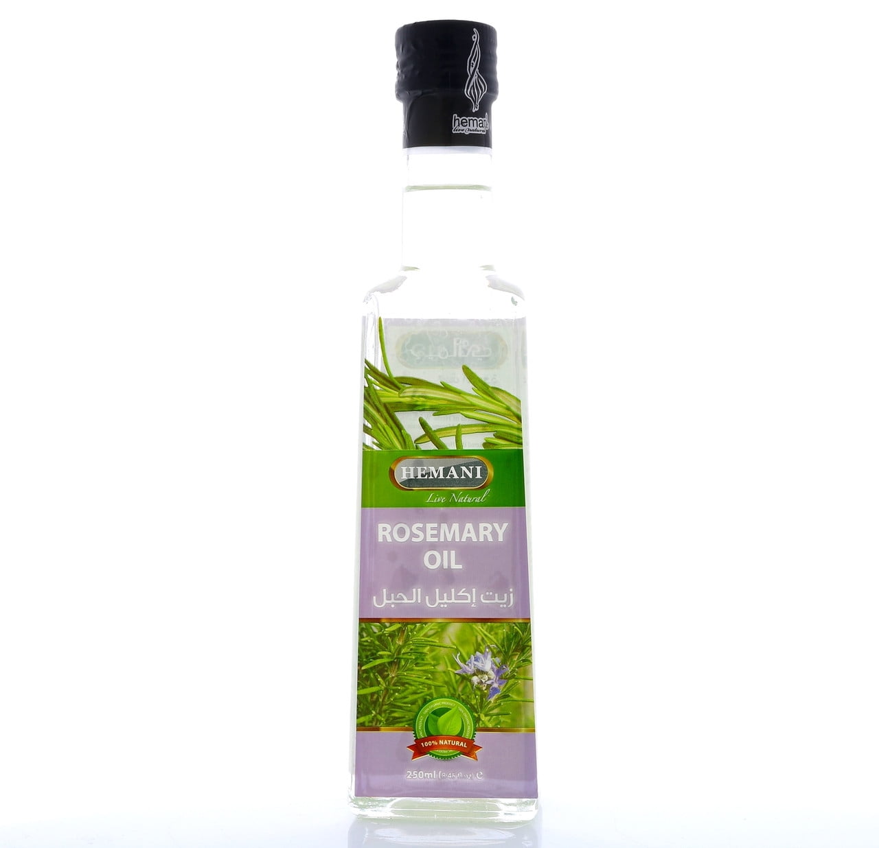 HEMANI Rosemary Oil 250ml (8.5 fl oz) - 100% Natural & Pure - Perfect ...