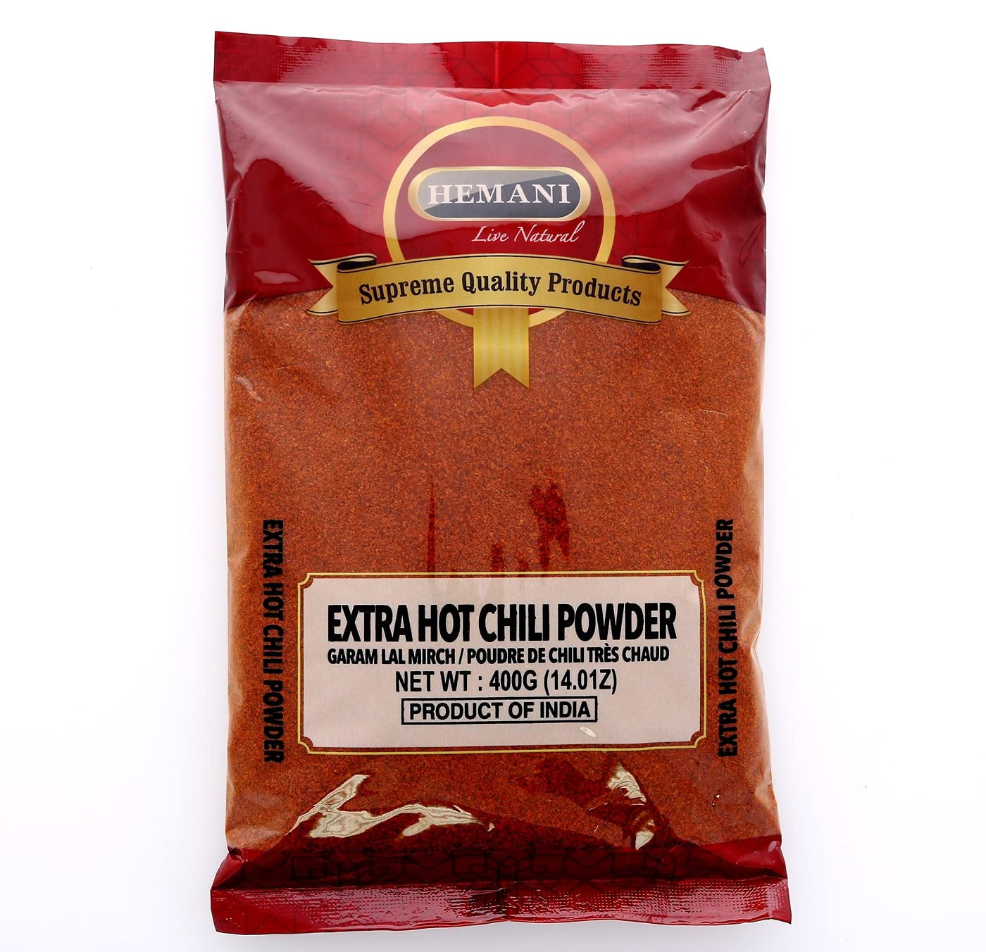HEMANI Traditional Indian Spicy Red Chili Powder - Extra Hot - Garam ...