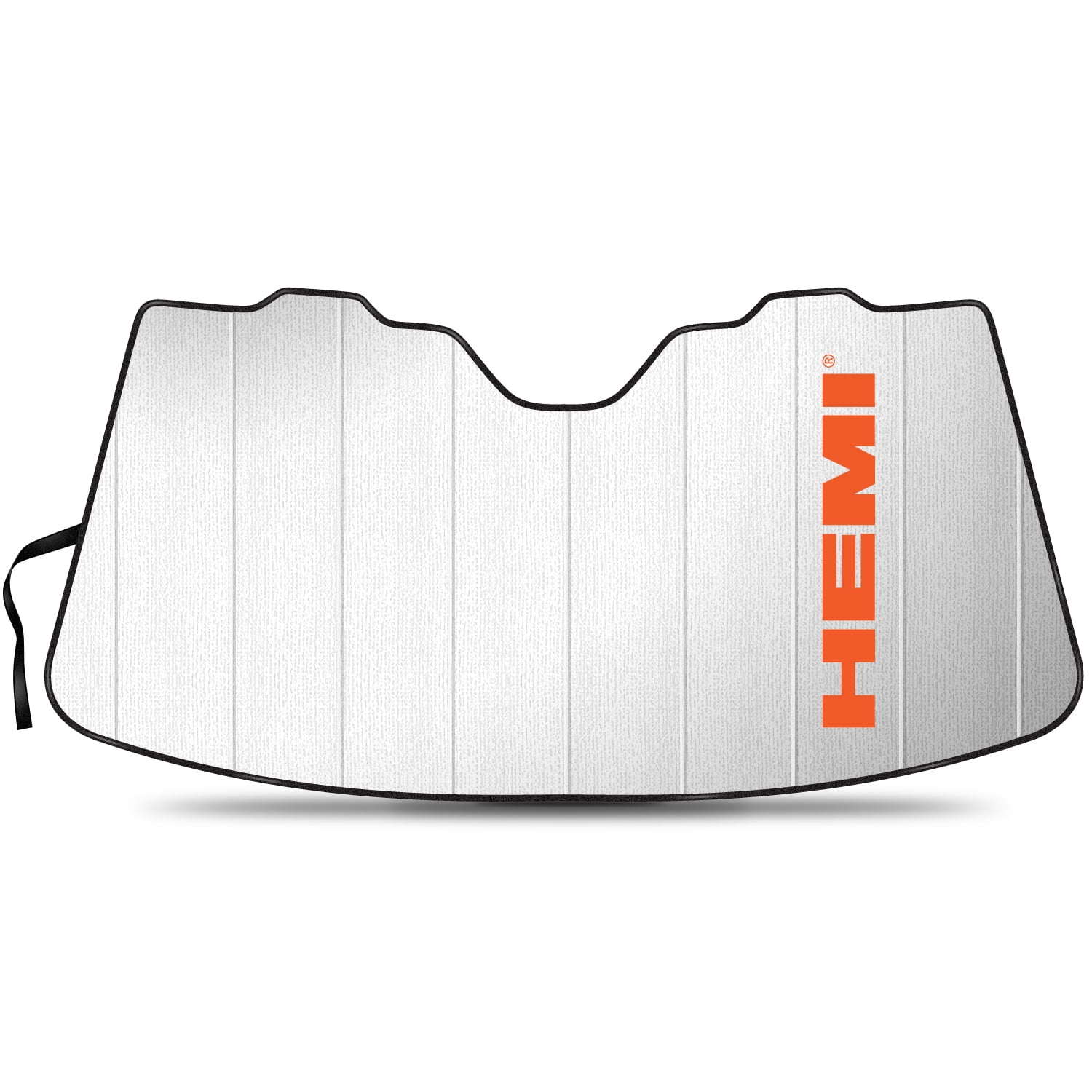HEMI Logo Universal Fit Enforced Stand-Up Auto Windshield Sun Shade at ...