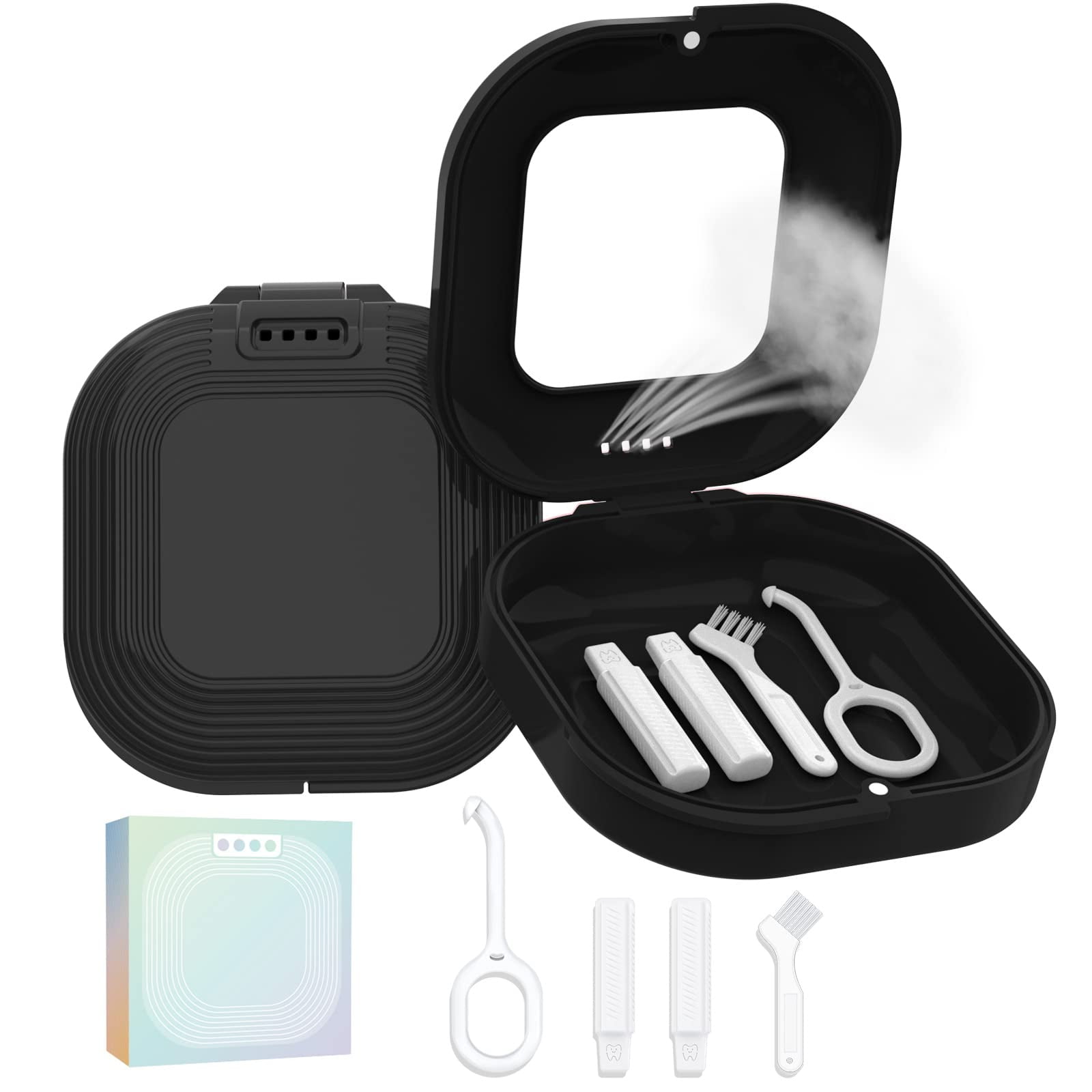 HEMILABÂ® Retainer Case, Slim Aligner Case with Vent Holes, Compatible ...