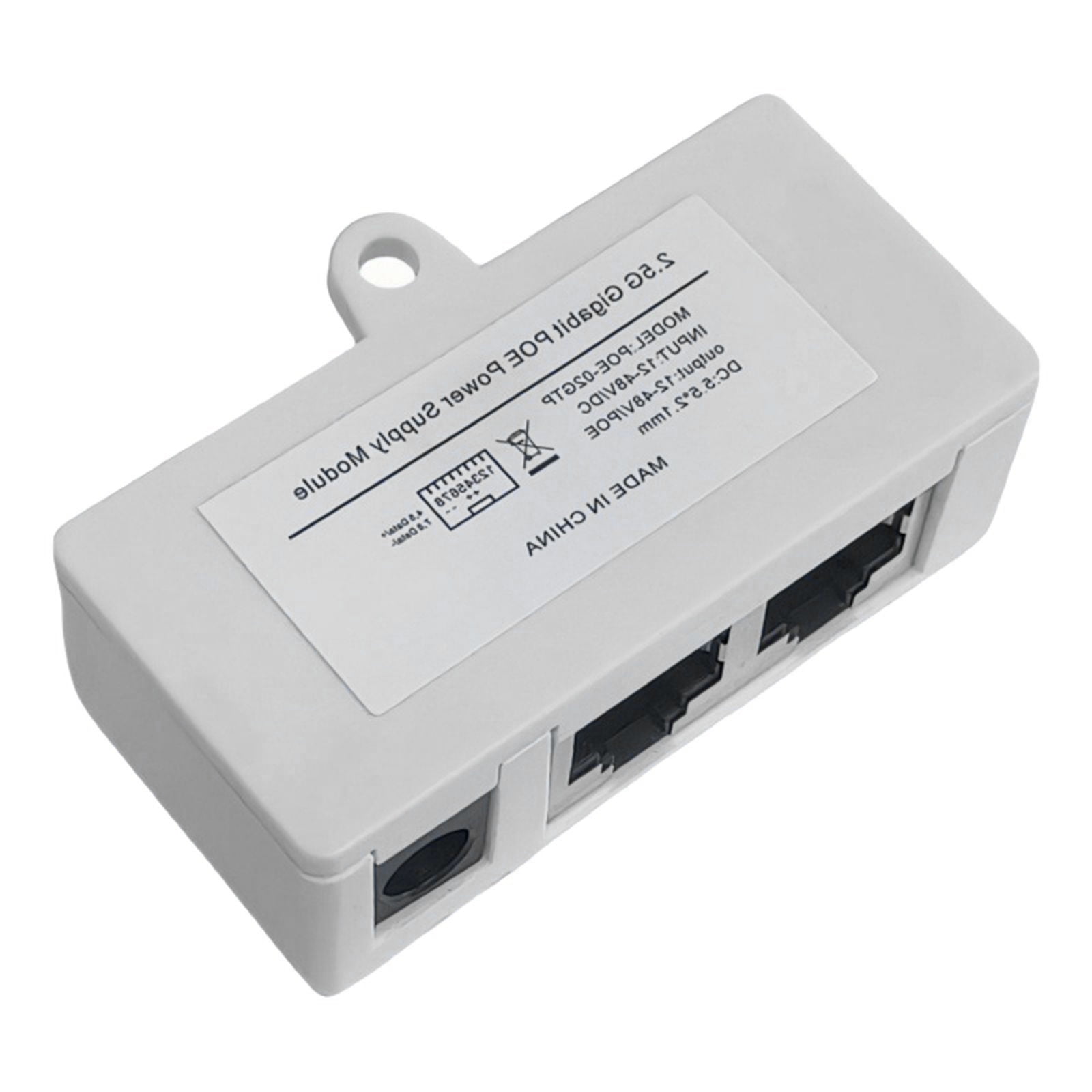 HEMLBOYW 2.5G POE Power Module RJ45 Connector Supply Module Injectors ...