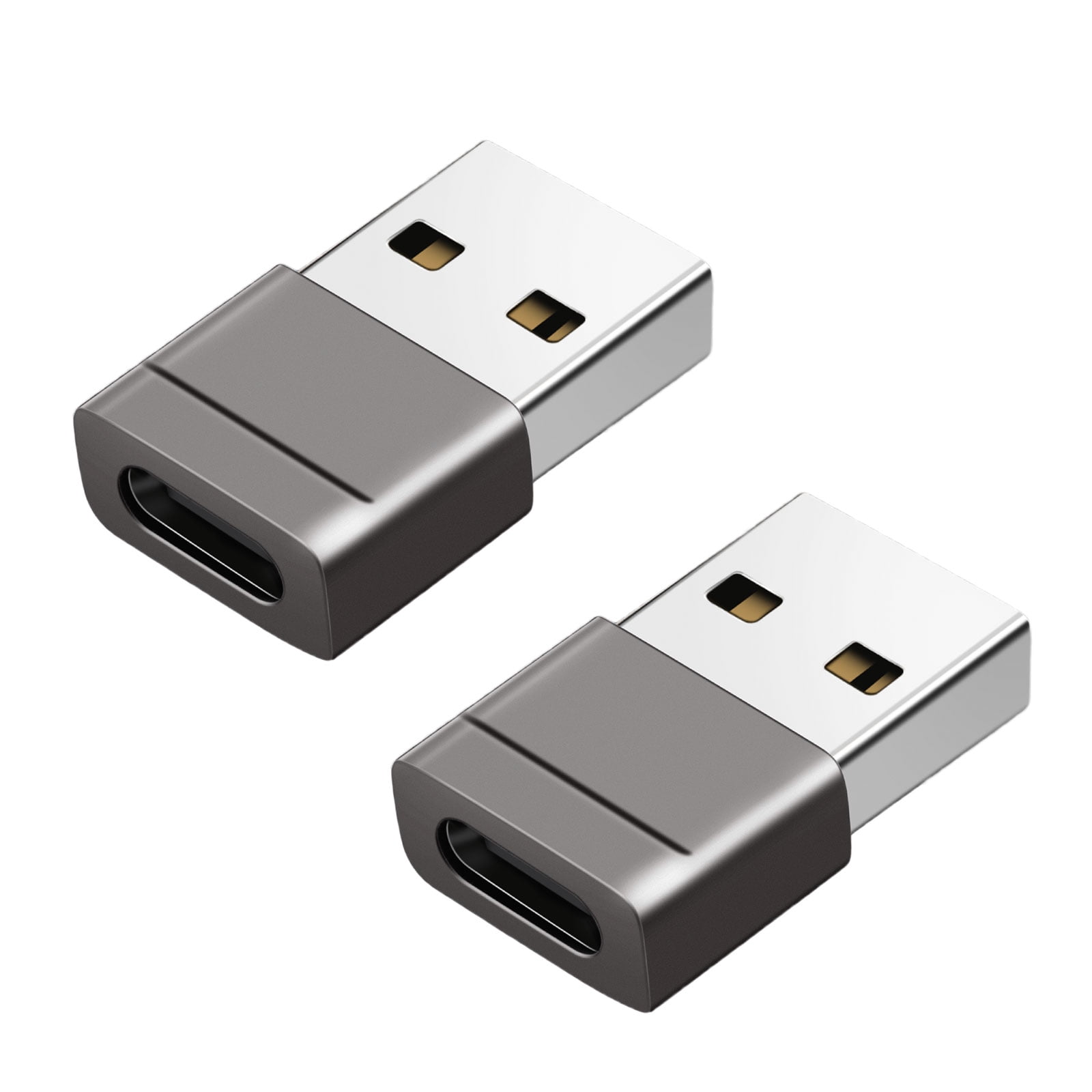 HEMLBOYW 2Pack USB C Female to USB Male Adapter Type C Female To USB ...