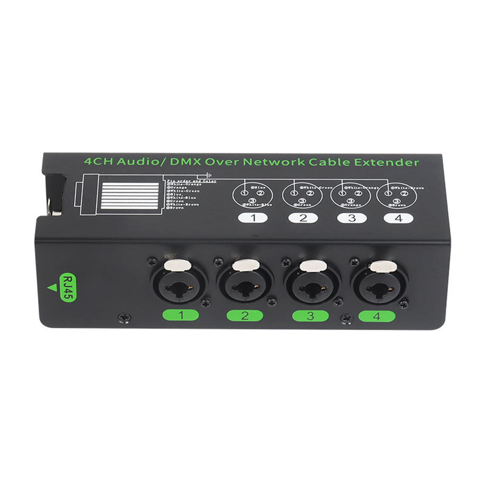 HEMLBOYW 4Channel 3Pin or 6.5Mm Sound DMX512 Over Ethernet Cable Male ...