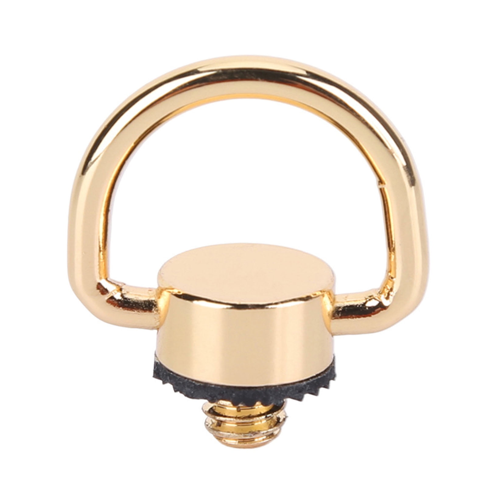 HEMLBOYW Camping Light Metal D-Rings Screw 1/4 Threaded Port Gold ...