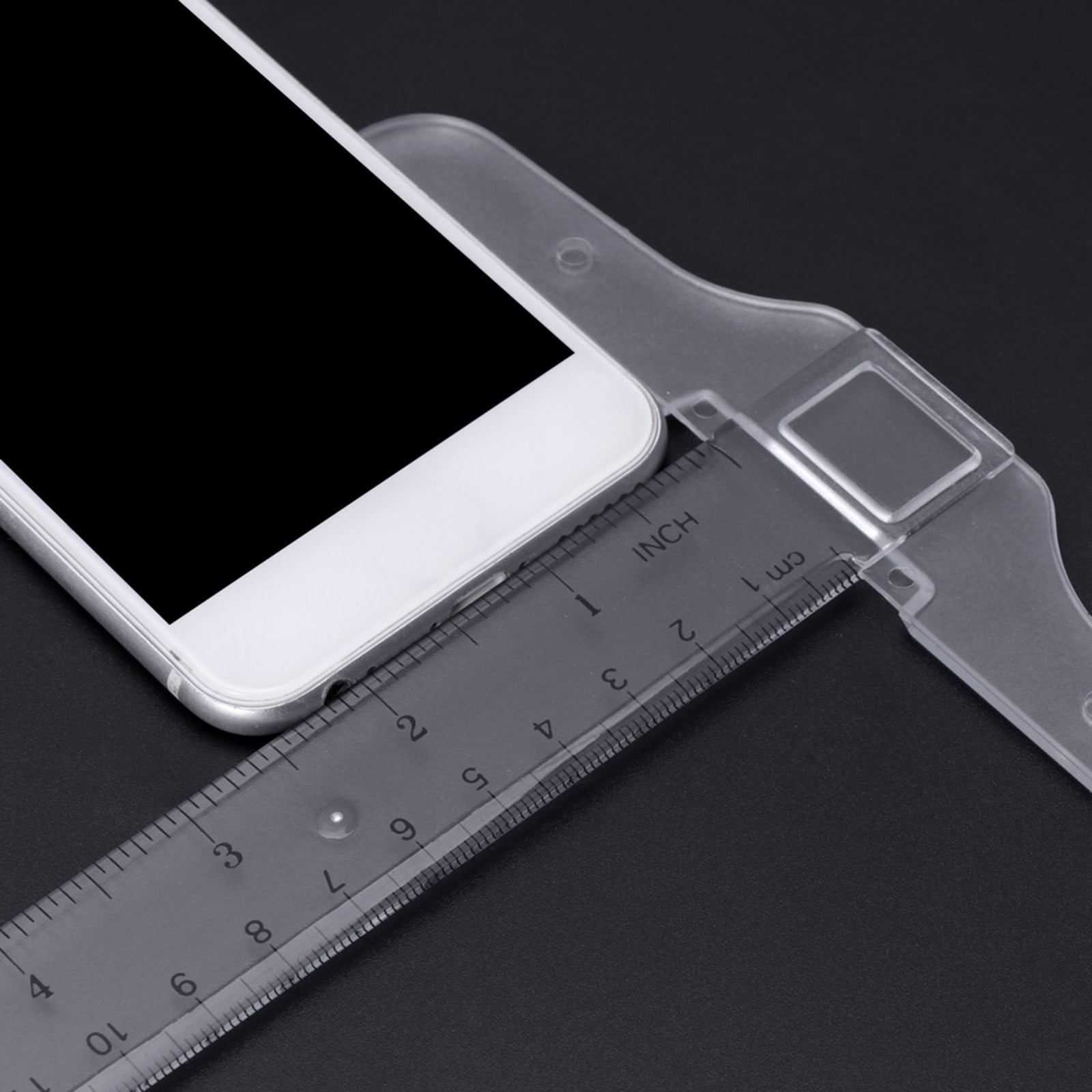 HEMLBOYW Clear Acrylic T-Square Ruler for Easy Reference hile Crafting ...