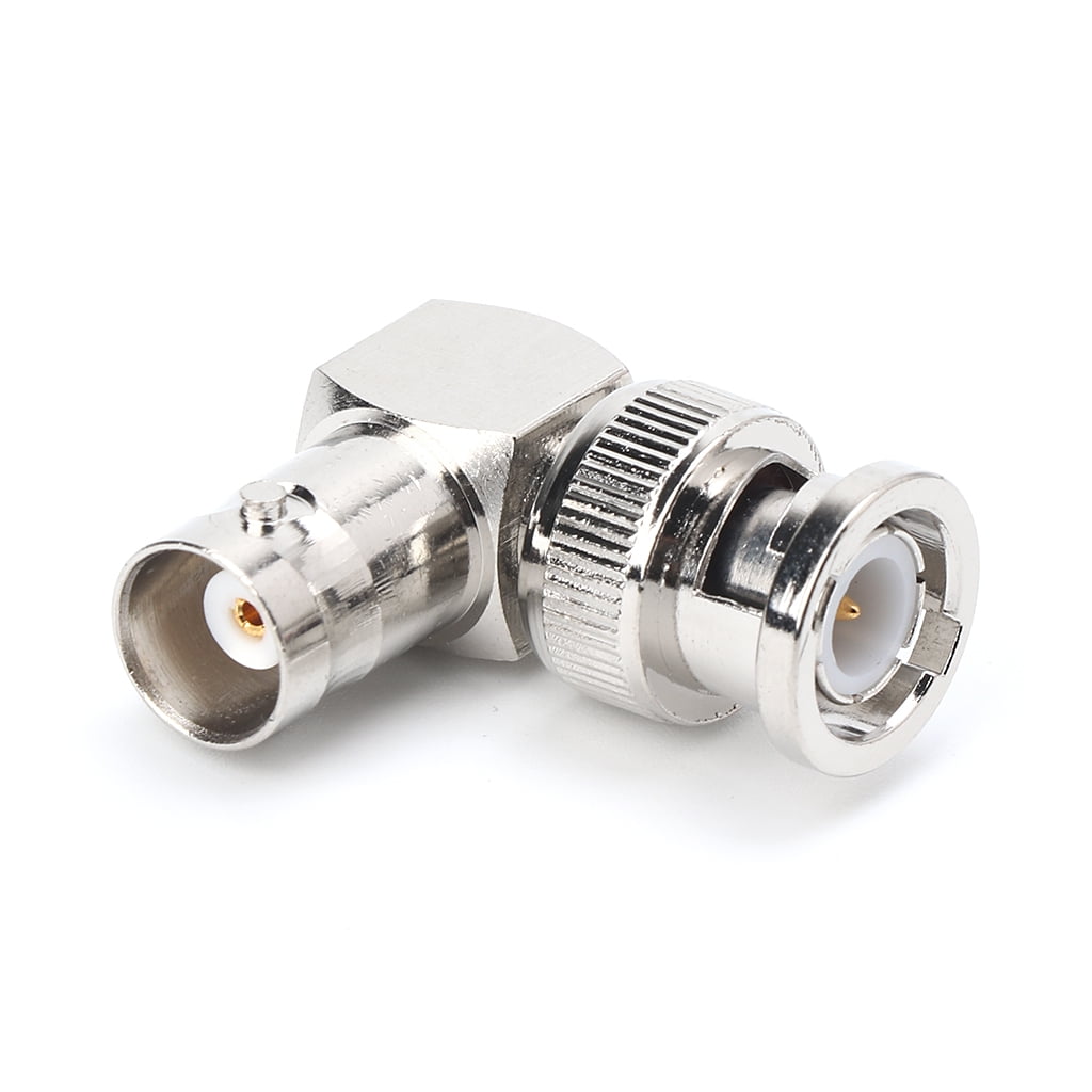 HEMLBOYW Coaxial Cable Adapter L-shaped Right to Female Connector ...