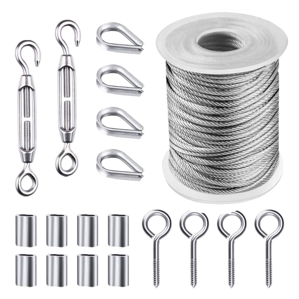 HEMLBOYW Garden Wire for Sun Shade Tent Installation Railing Decking ...