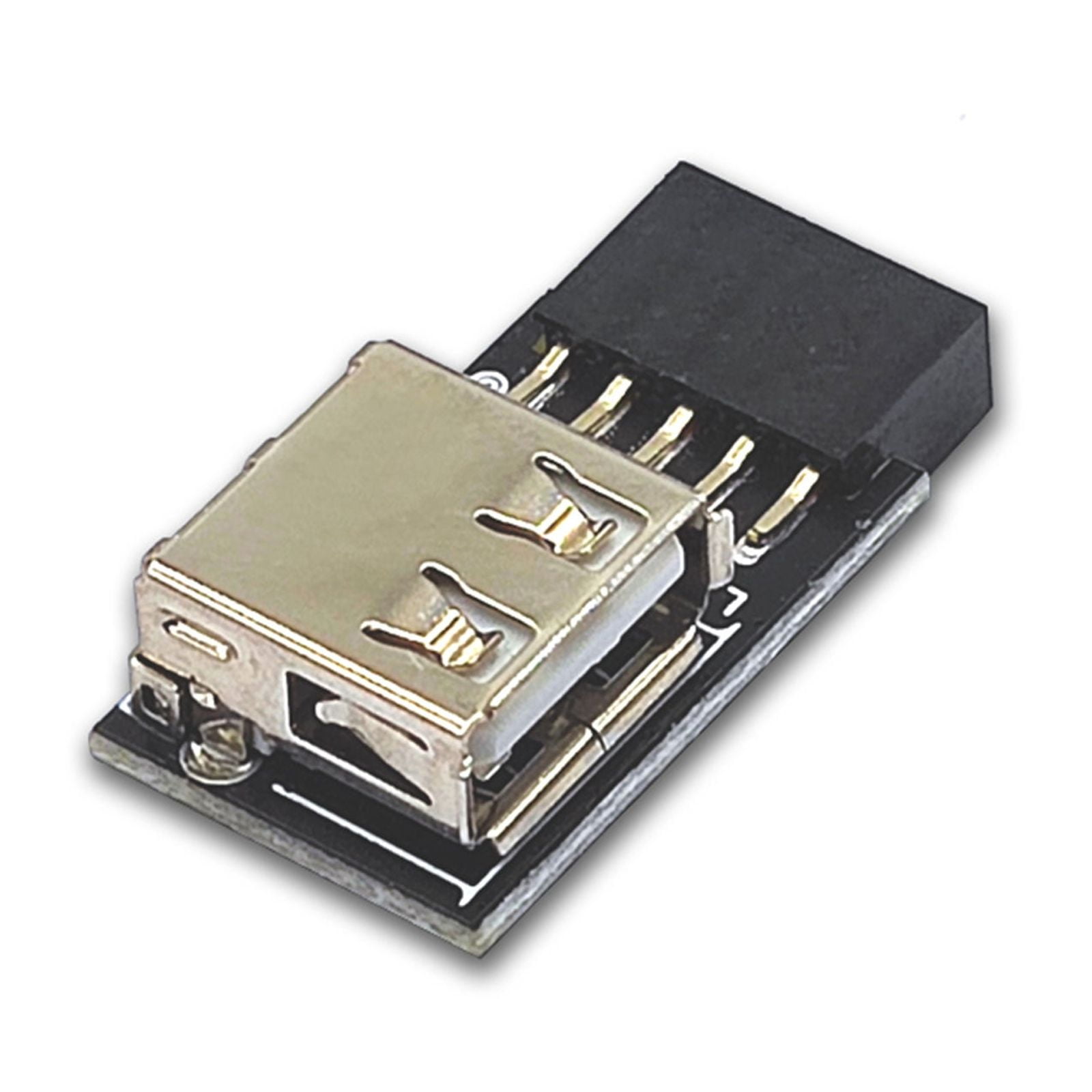 HEMLBOYW Internal USB Adapter Expansion 9 Pin Motherboard to USB 2.0 ...