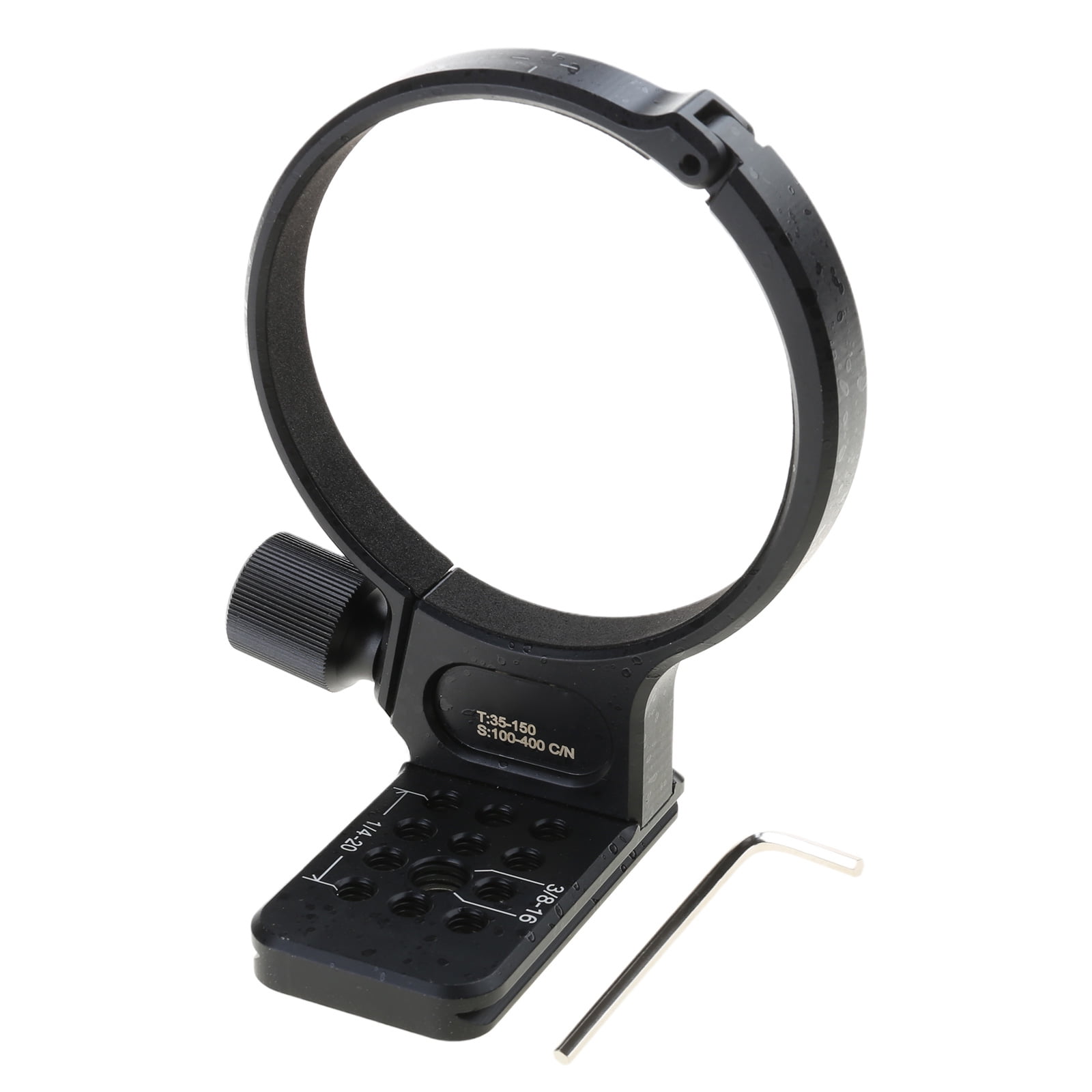 HEMLBOYW Lens Collar Support Tripod Mount Ring for 35-150mm 100-400mm ...