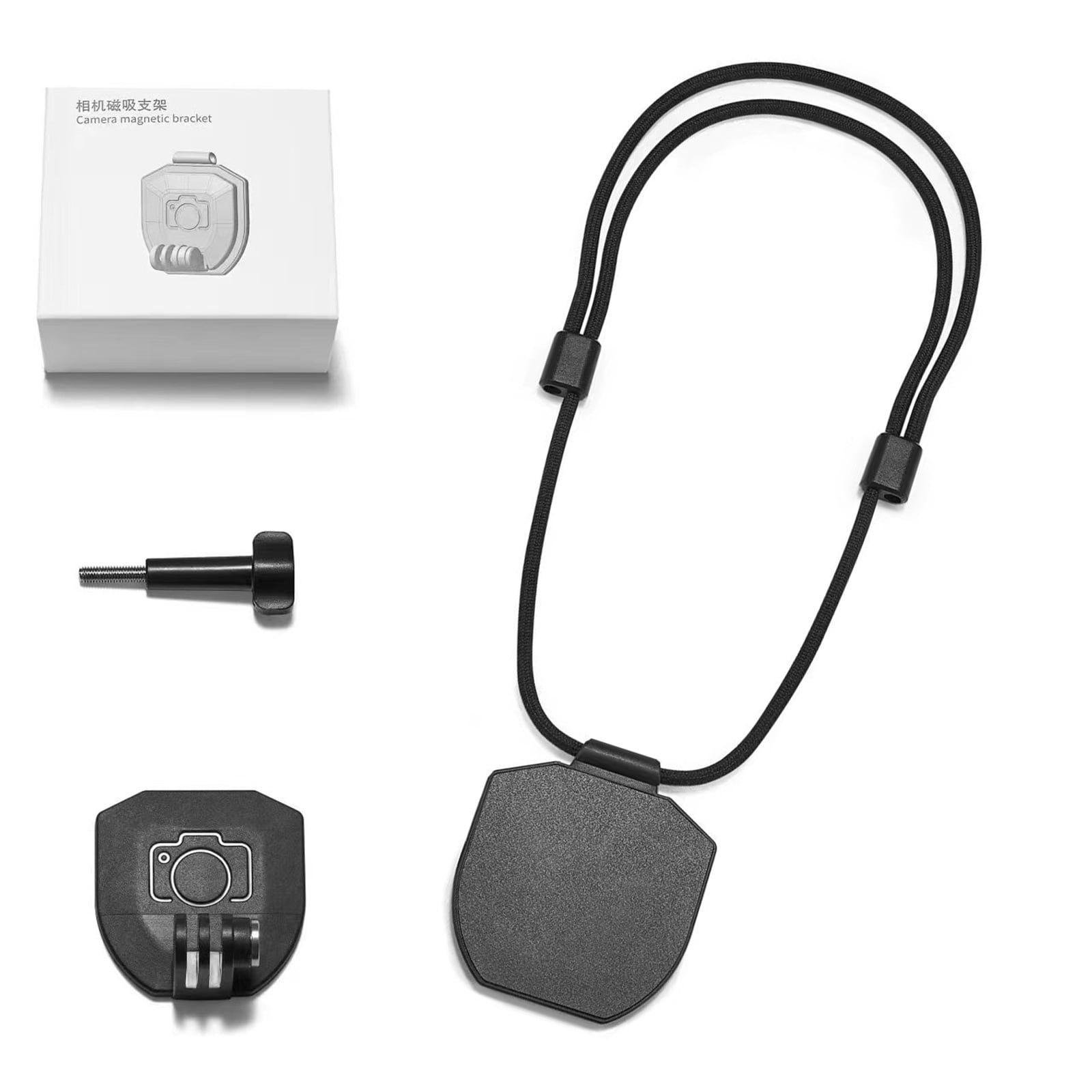 HEMLBOYW Magnetic Chest Mount for Action Cameras, Quick Release Neck ...