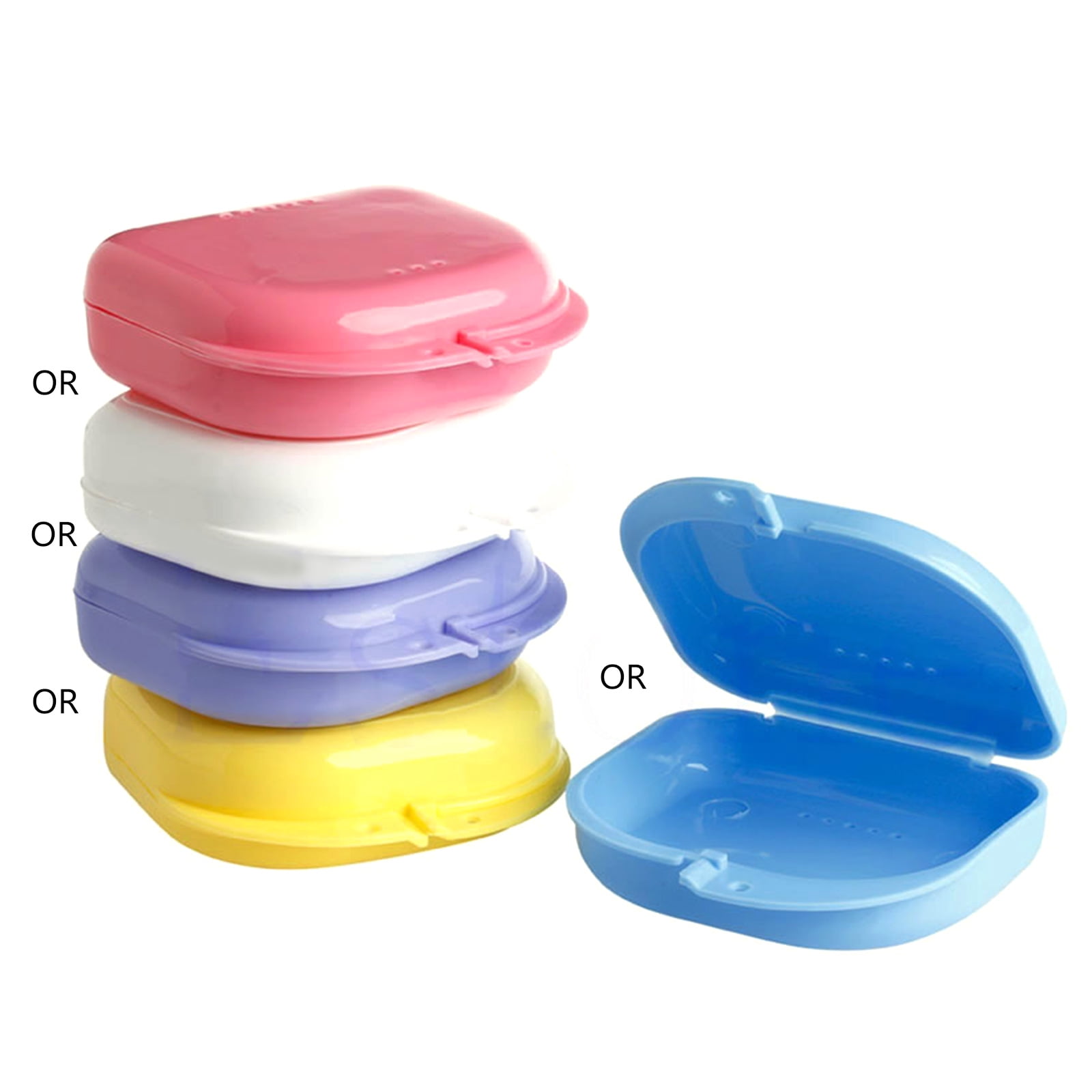 HEMLBOYW Newly Dental Orthodontic Retainer Denture Storage for se False ...