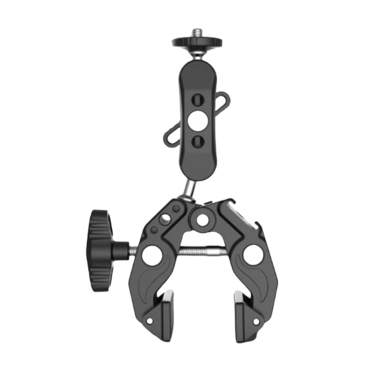 HEMLBOYW Super Clamp Double Ballhead Smartphones/Action Camera Mount ...