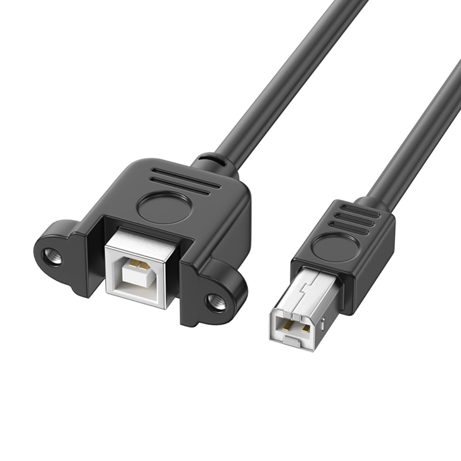HEMLBOYW USB 2.0 Printer Cable TypeB Male to TypeB Female Scanner Cord ...