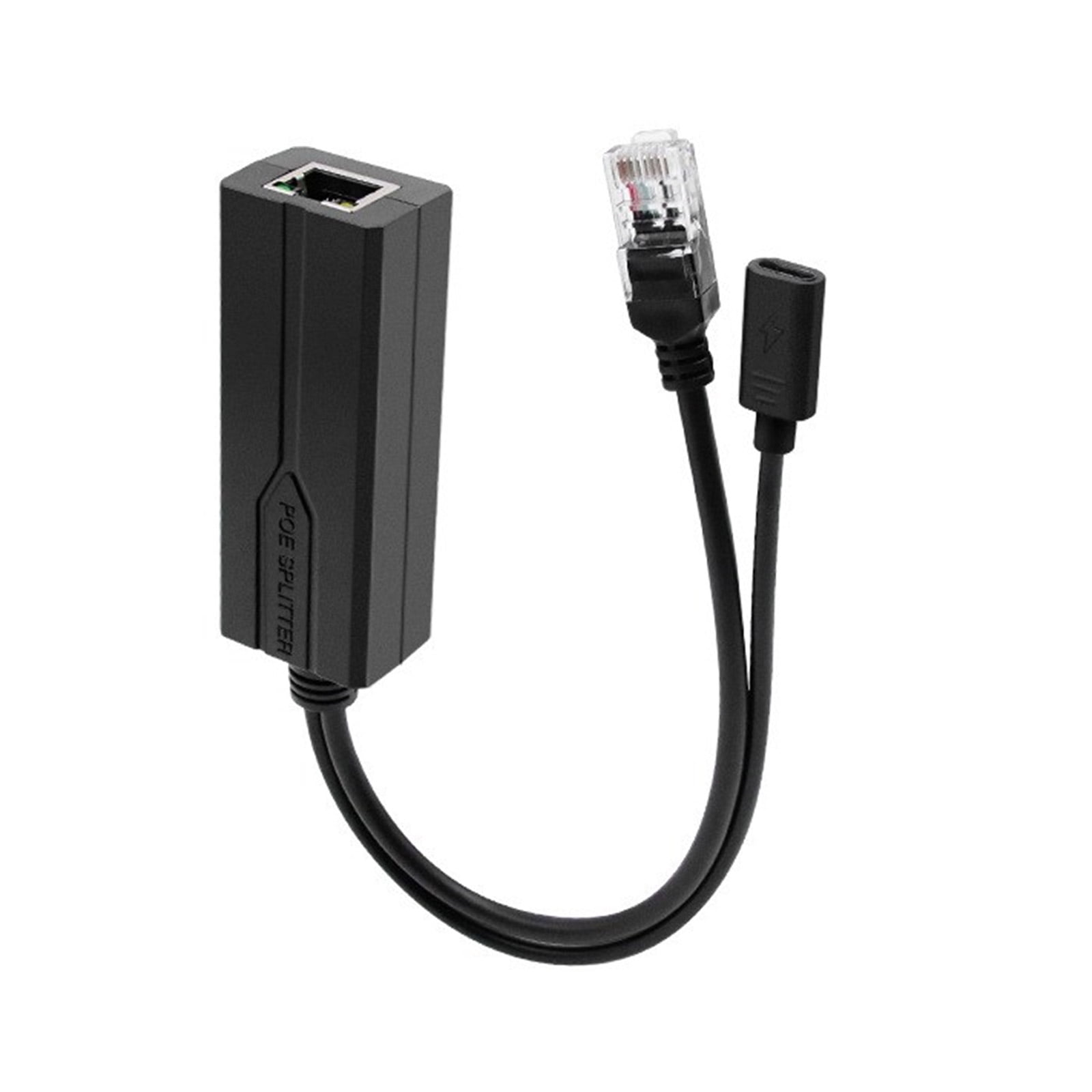 HEMLBOYW USB C POE Splitter Adapter 48V To 5V USB C Power Converters ...