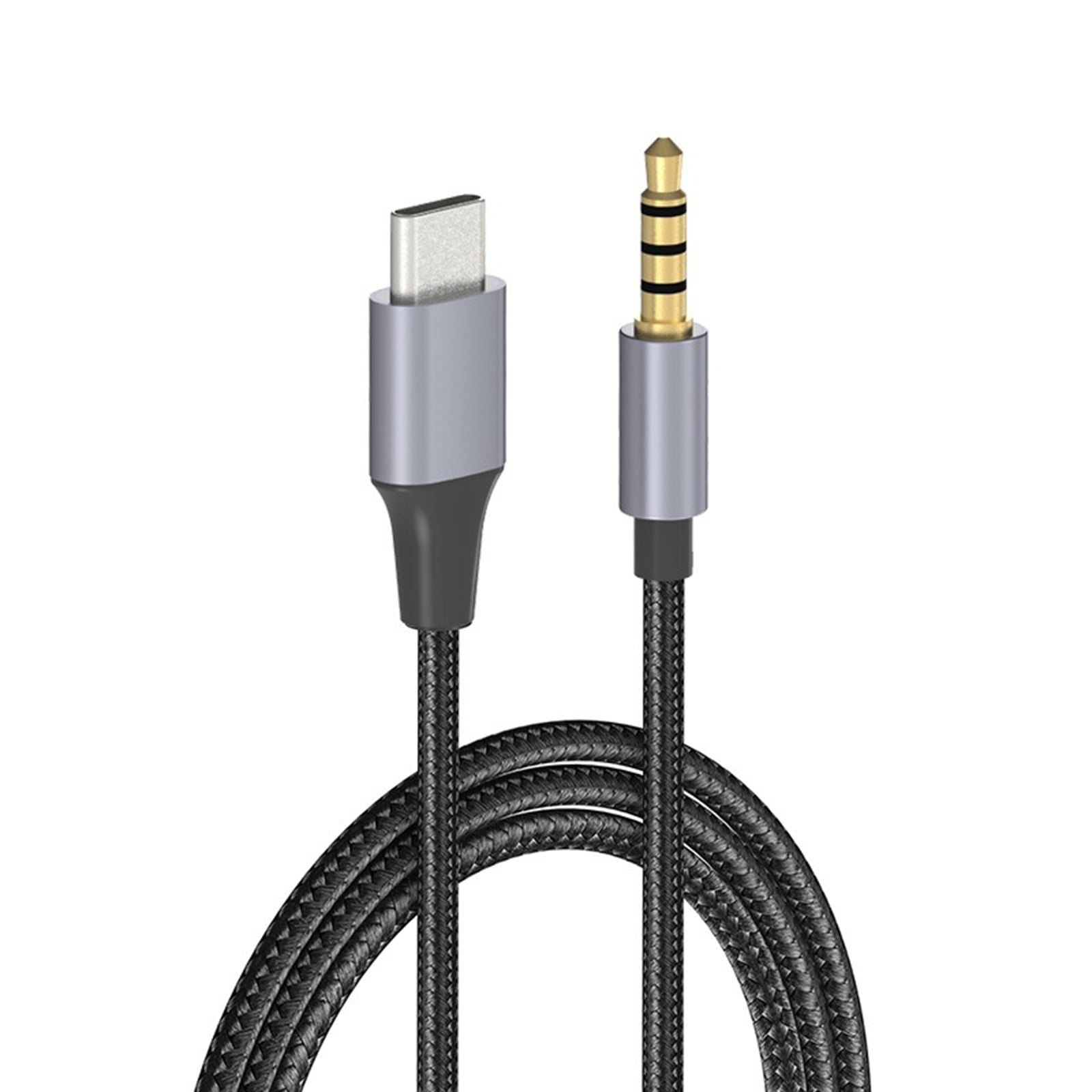 HEMLBOYW USB C to 3.5mm AUX Cable Noise Reduction Digital Chip AUX ...