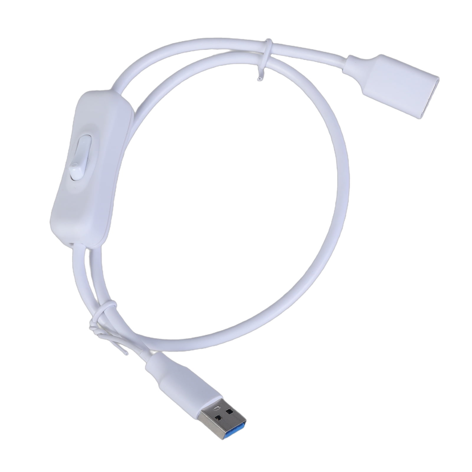 HEMLBOYW USB3.0 Extension Cable with Power Switcher Male to Female USB ...