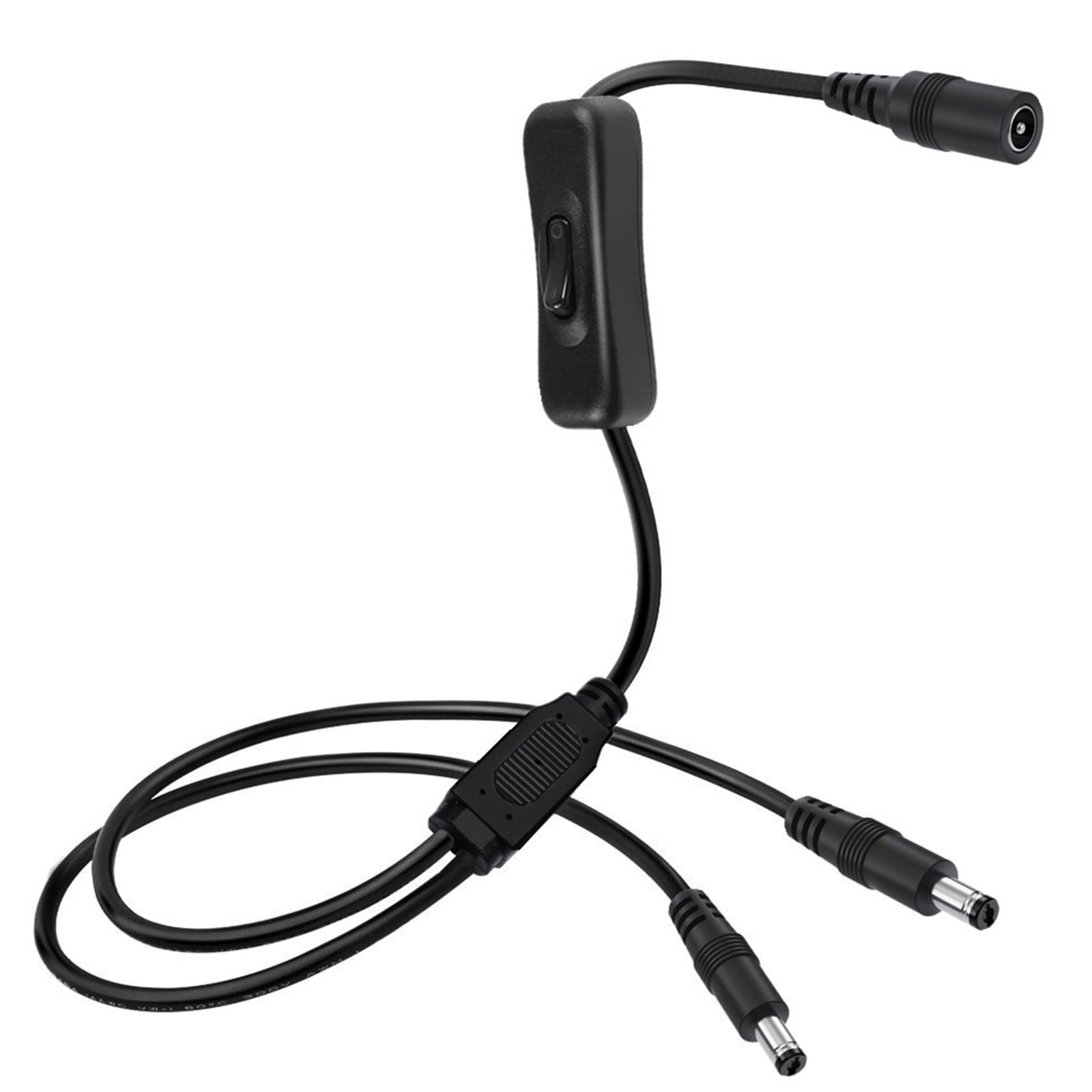 HEMLBOYW Y Shaped Power Cable 1 Female to 2 Male DC5521/DC5525 ...