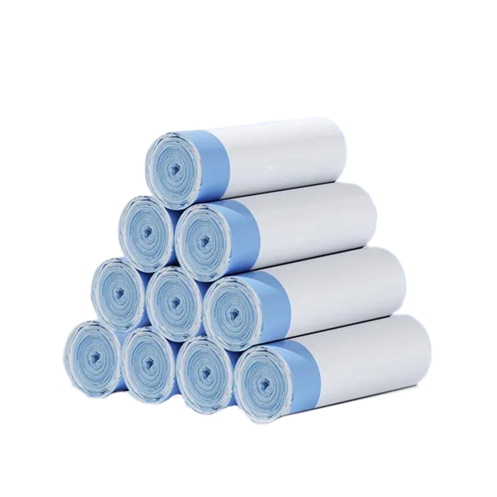 HEMNJUM 4 gallon trash bags Tall Kitchen Drawstring Garbage Bag 150 ...