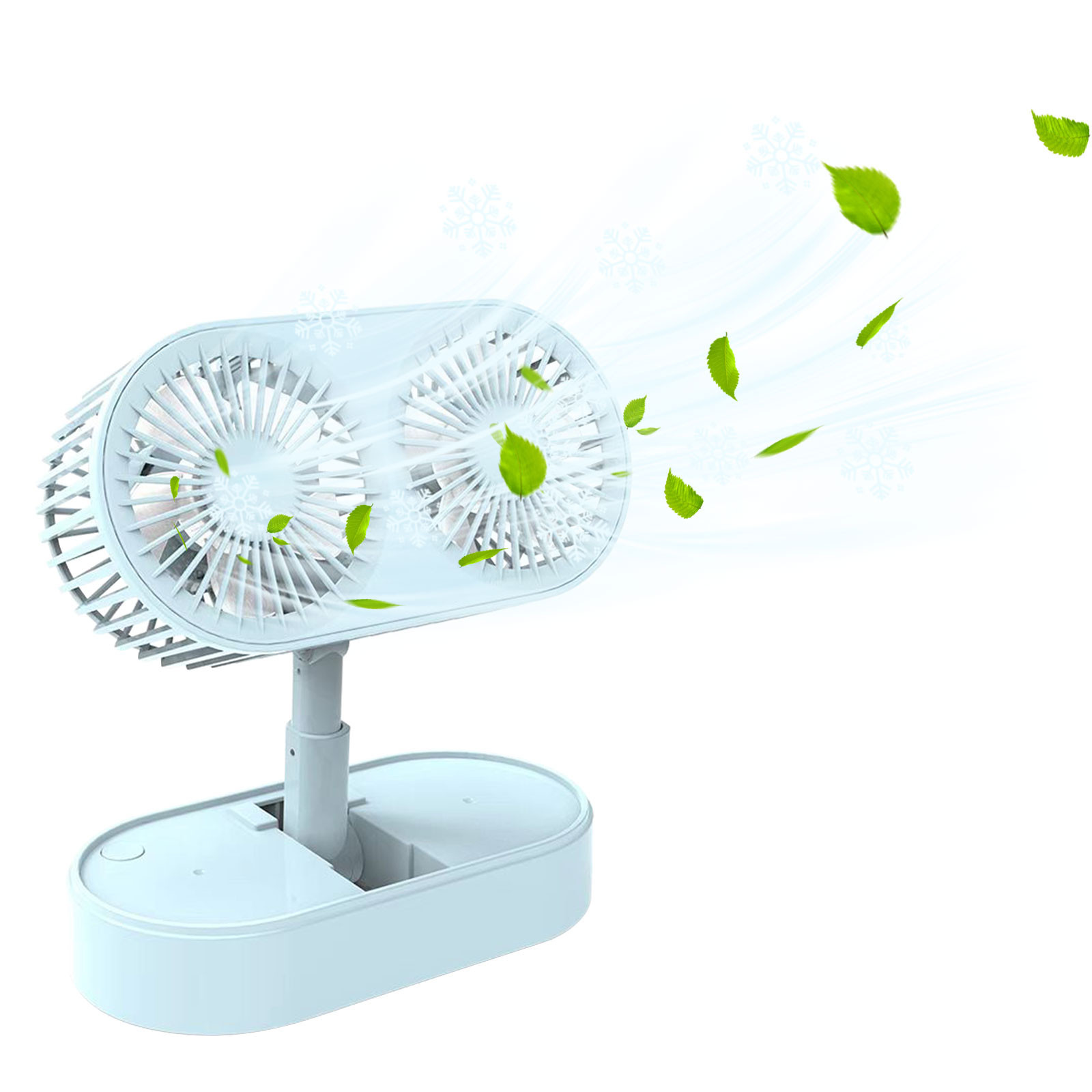 HEMNJUM Small Fan Desktop Fan Desktop Small Large Wind Ultraquiet ...
