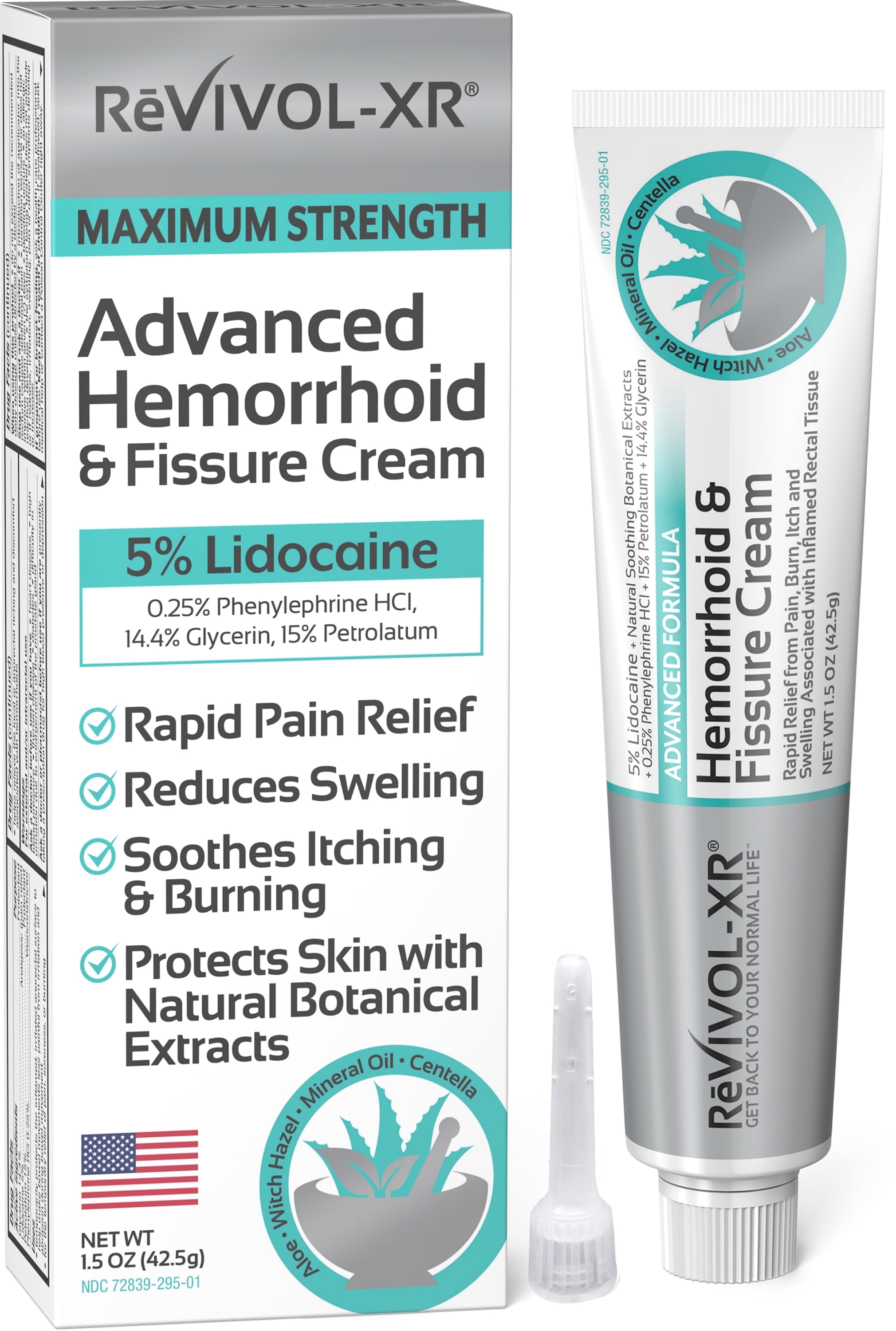 HEMORRHOID TREATMENT & FISSURE CREAM, RAPID RELIEF & PROTECTION FROM ...