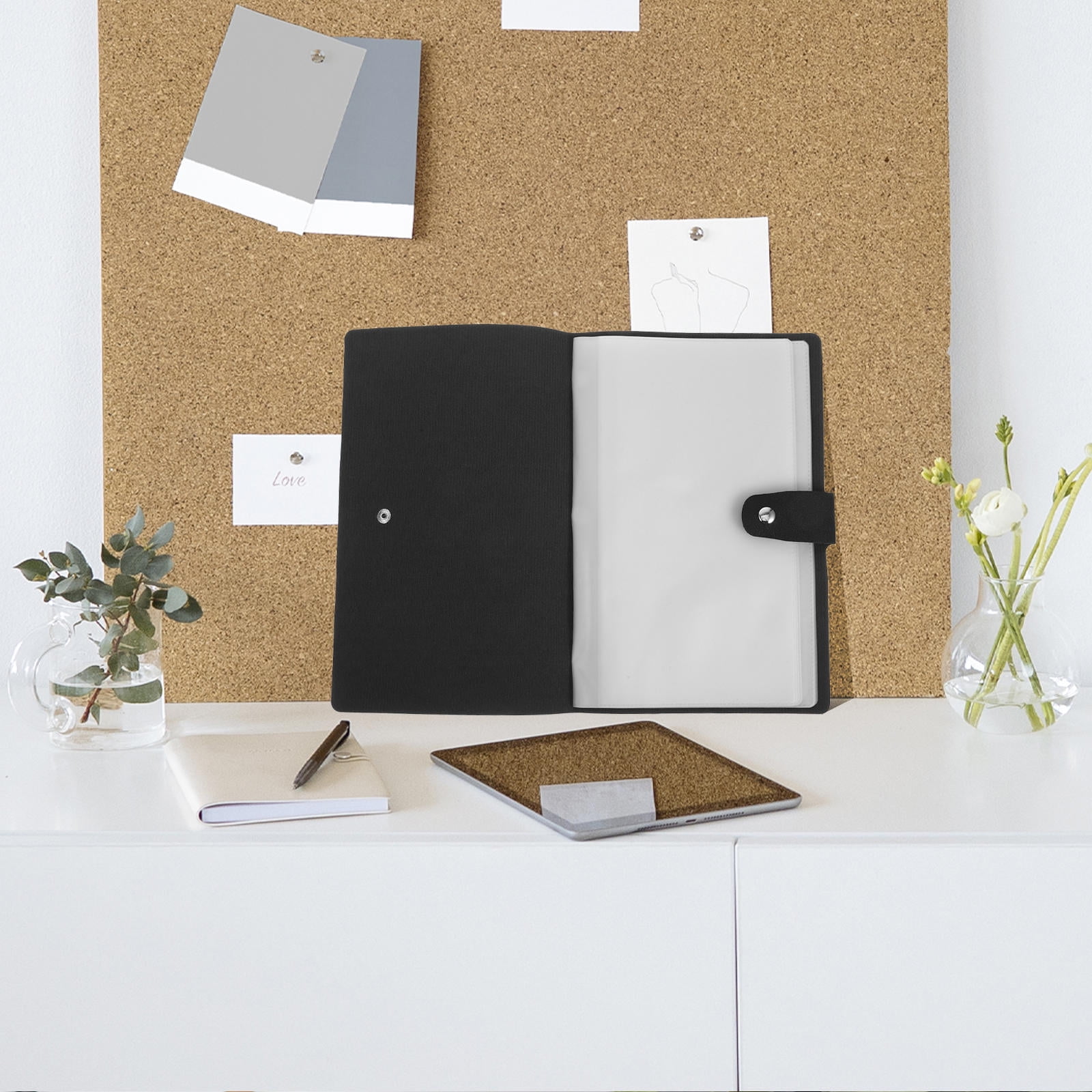 HEMOTON 1 Book Invoice Folder Office Bill Storage Album Business Bill ...