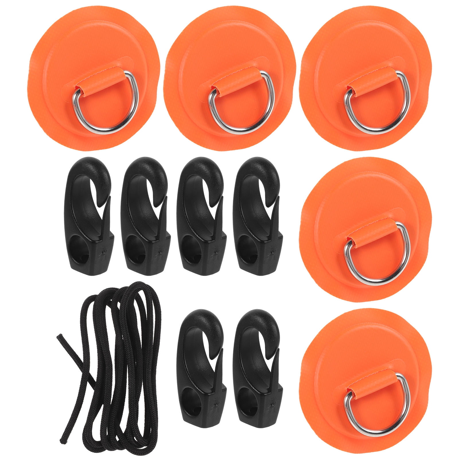 HEMOTON 1 Kit of Rigging D-ring Patches D-ring Patches for Kayak Boat ...