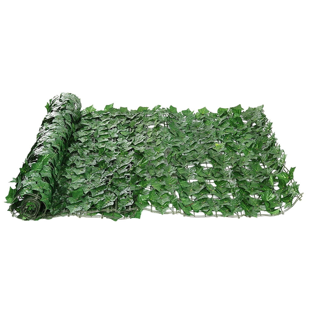 HEMOTON 1 Roll Artificial Leaf Hedge Green Leaf Fence Artificial ... HEMOTON 1 Roll Artificial Leaf Hedge Green Leaf Fence Artificial ...