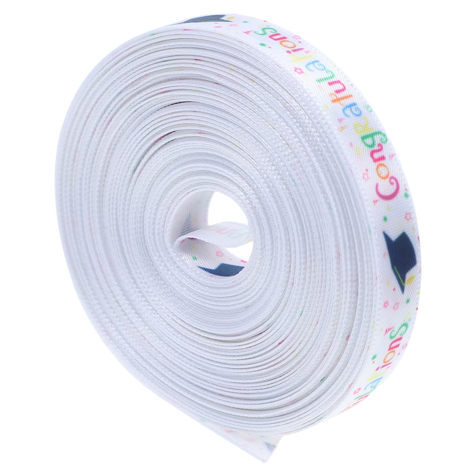 HEMOTON 1 Roll Graduation Ribbon Wrapping Ribbon Class Of 2025 Ribbon ...
