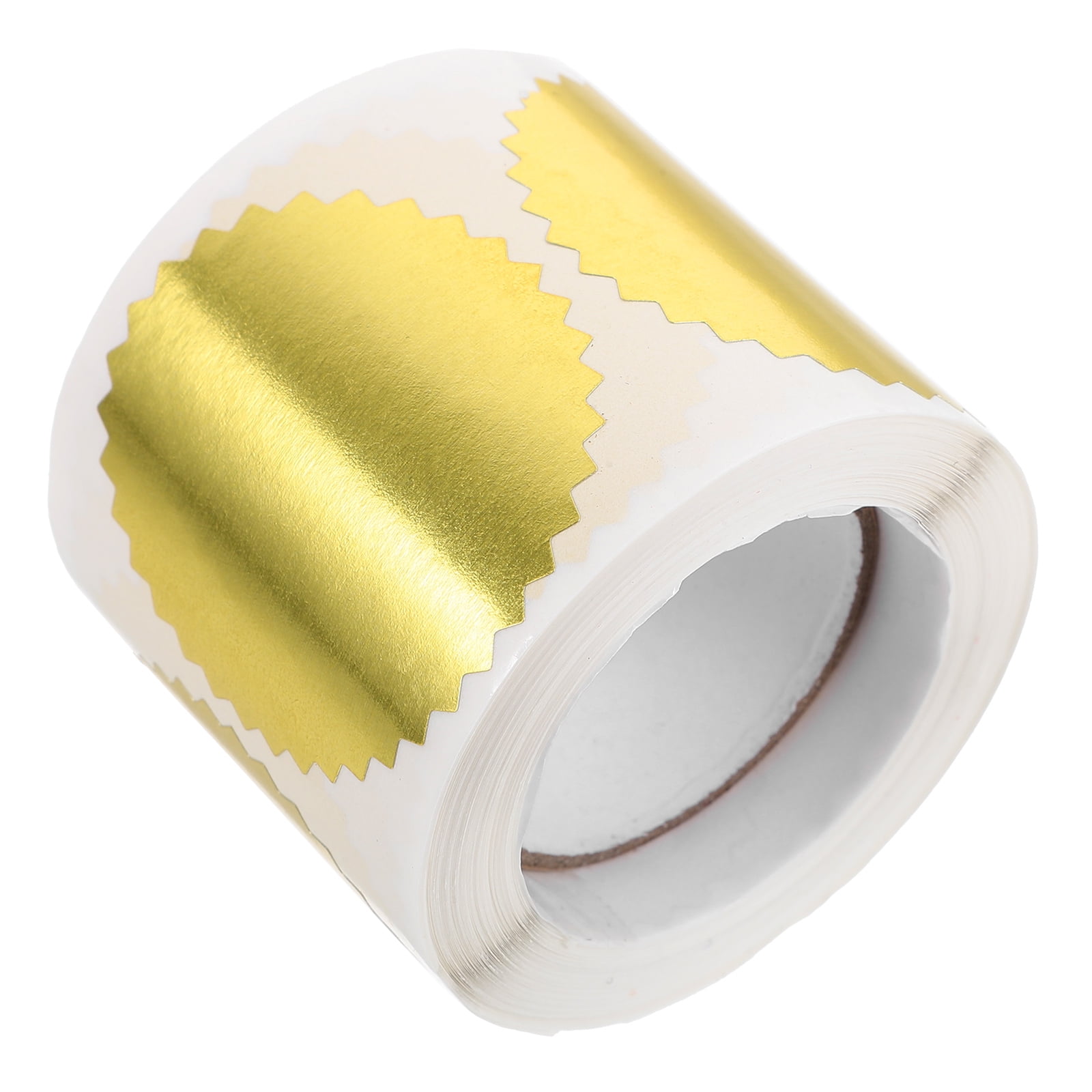 HEMOTON Adhesive Certificate Medal Stickers, 1 Roll of Embossed Seals ...