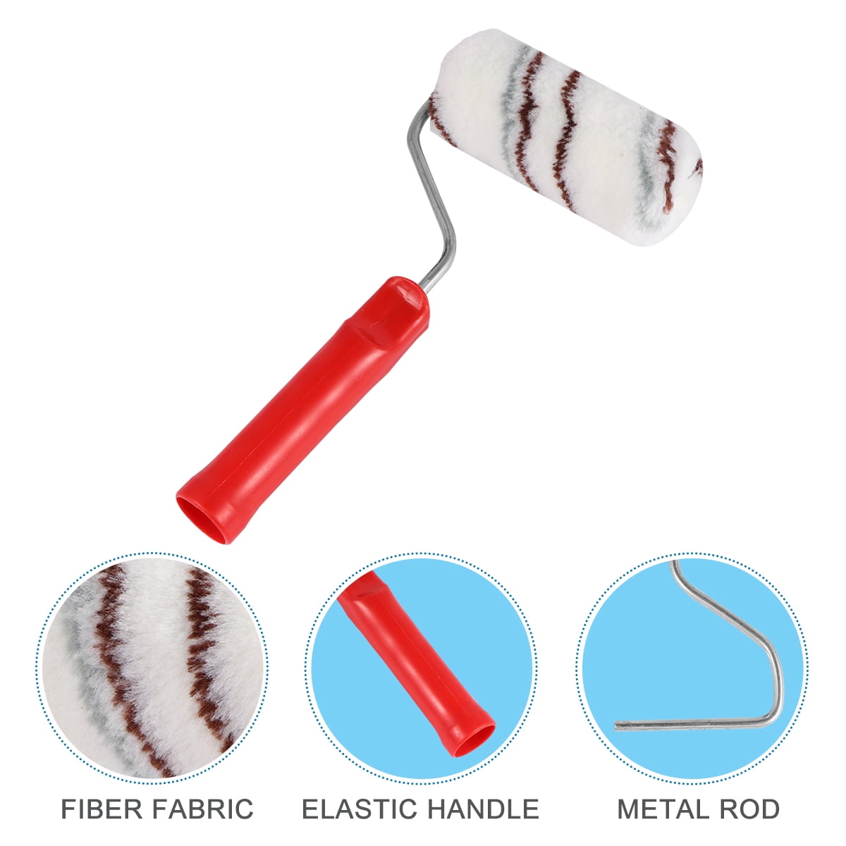 HEMOTON 1 Set 11pcs Hot Melt Little Finger Roller Brush Coating ...