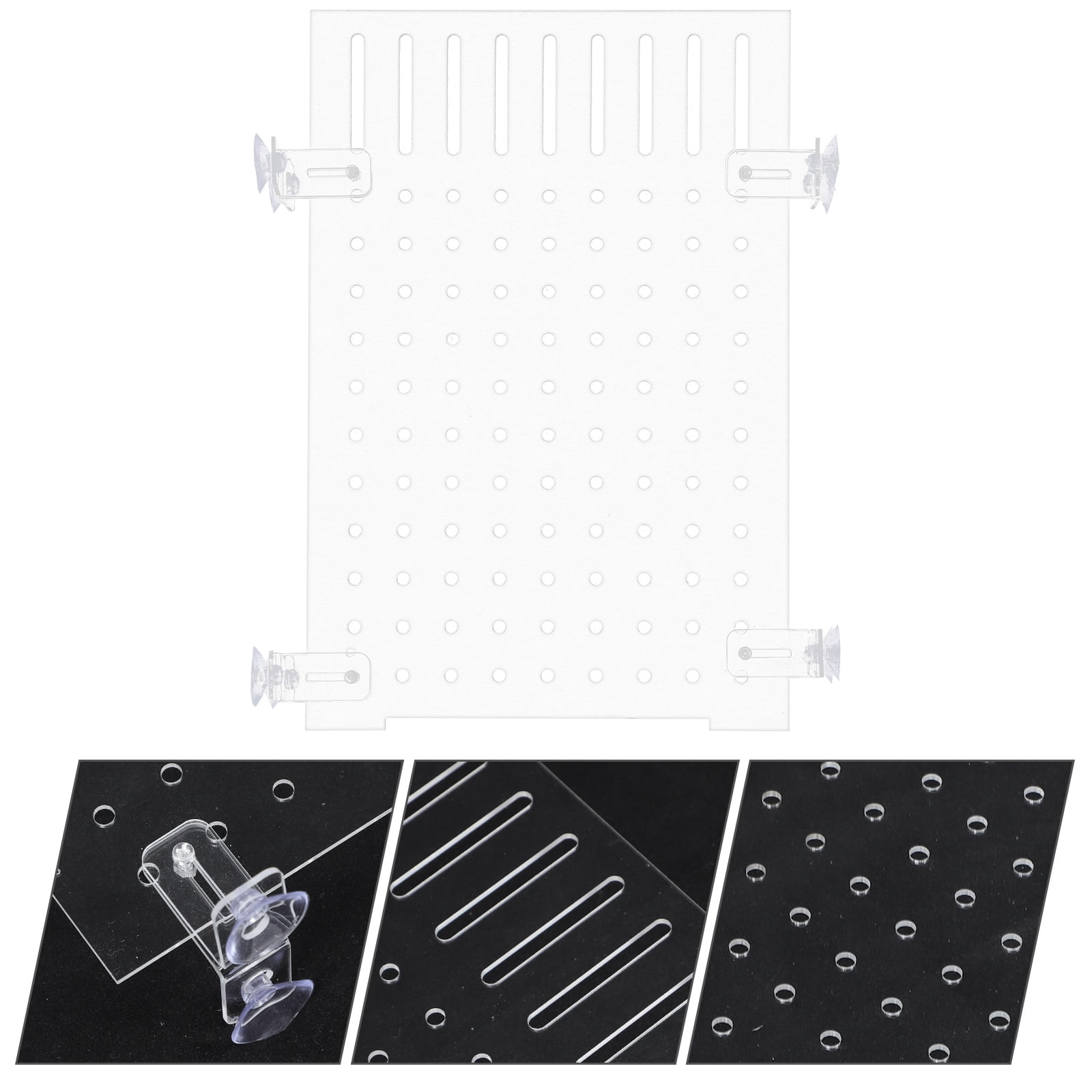 HEMOTON 1 Set Aquarium Fish Tank Divider Acrylic Isolation Board ...