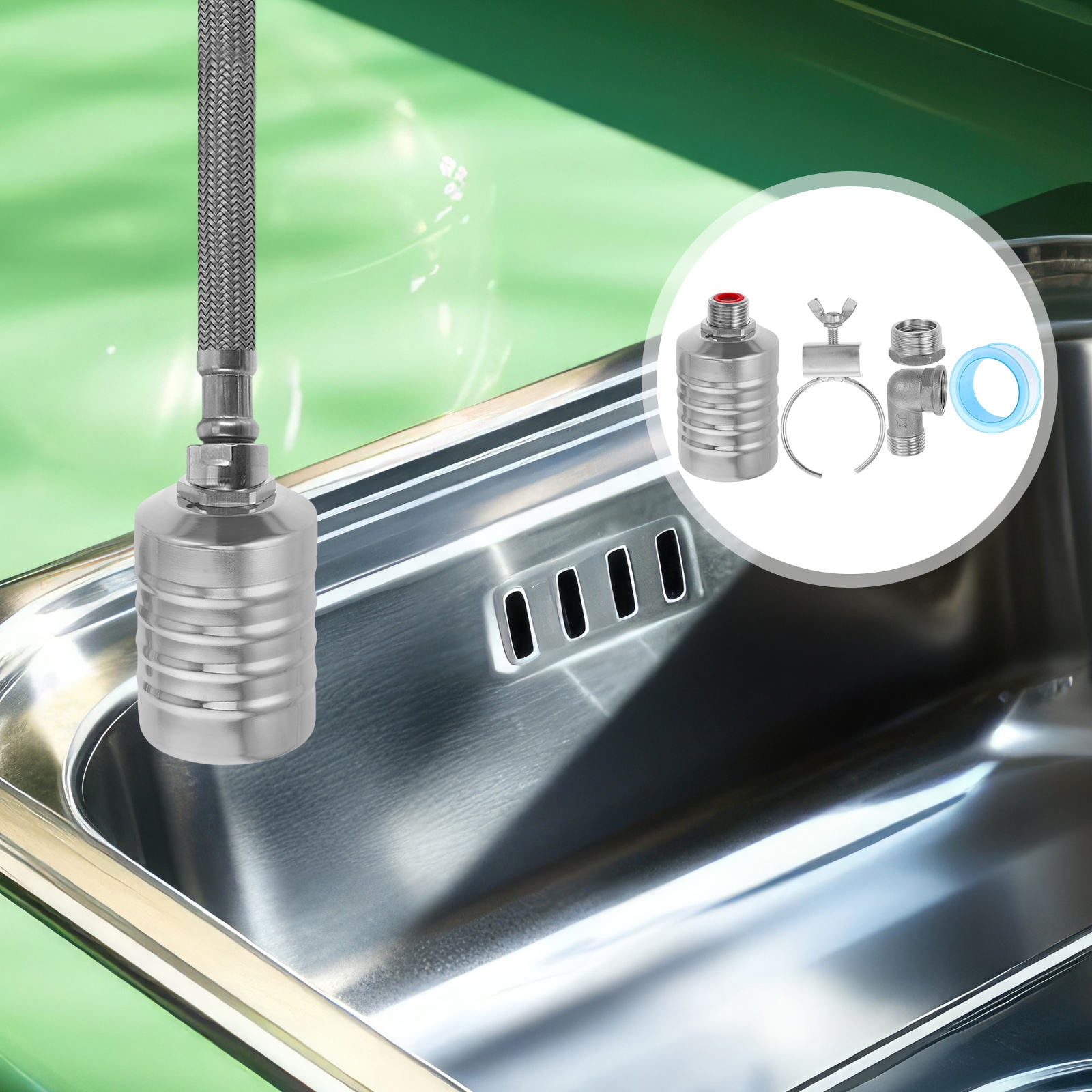 HEMOTON 1 Set Automatic Water Levels Control Float Valve Stainless ...