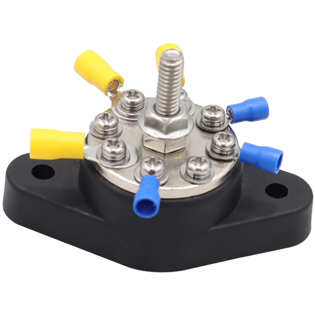 HEMOTON 1 Set Battery Distribution Block Car Terminal Block 48V/12V ...