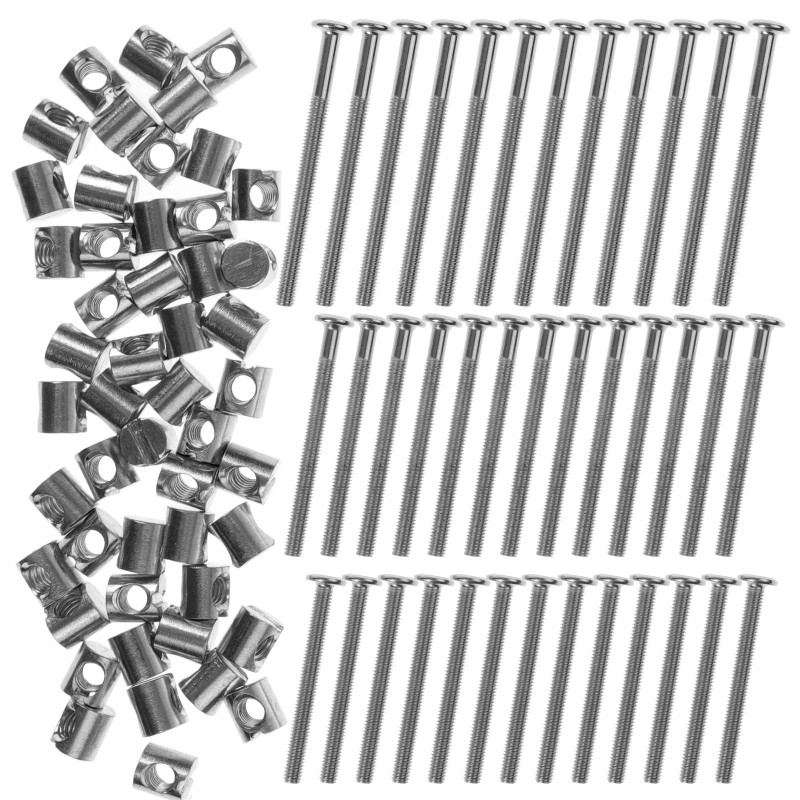 HEMOTON 1 Set Bed Crib Screws Replacement Crib Hardware Assorted Nuts ...