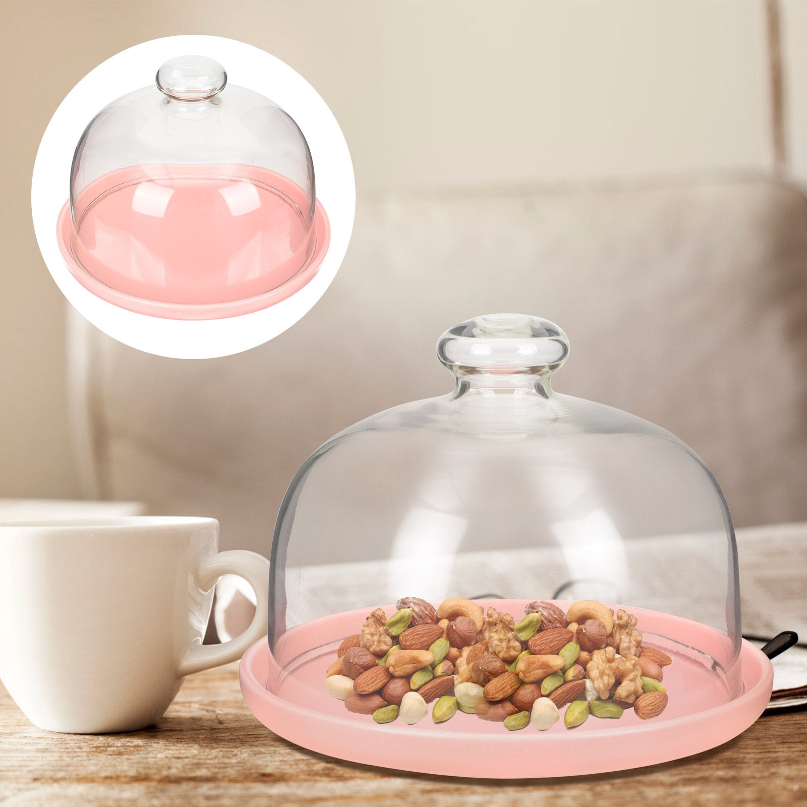 HEMOTON 1 Set Cake Plate Fruit Foretaste Plate Food Dish Cake Display ...