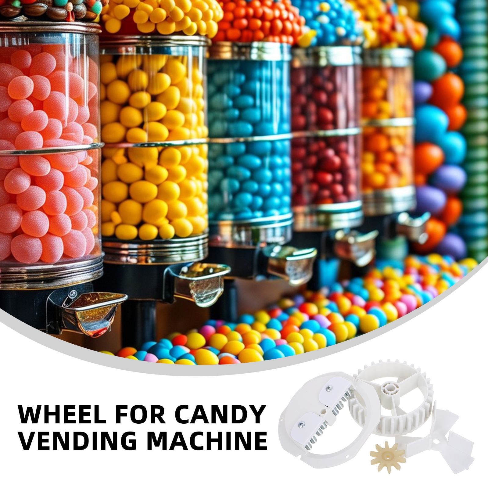 HEMOTON 1 Set Candy Machine Wheel Replacement Wheel For Candy Dispenser ...